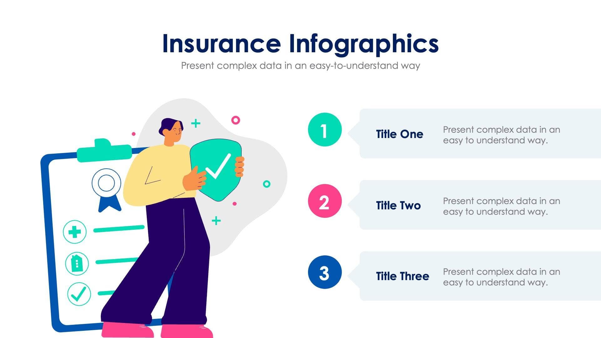 Insurance Slide Infographic Template S01312301 | Infografolio