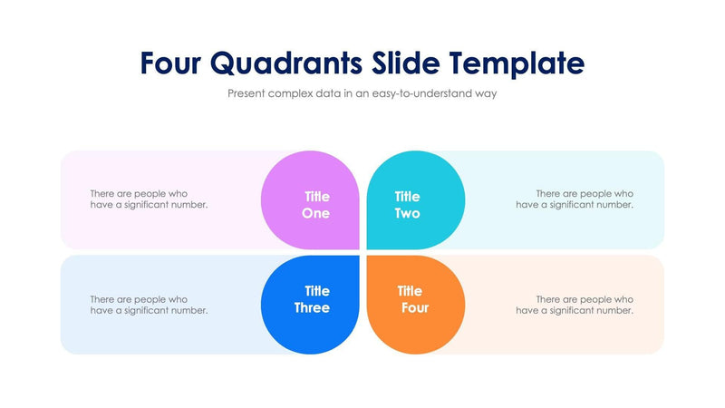 Four Quadrants Slides | Infografolio