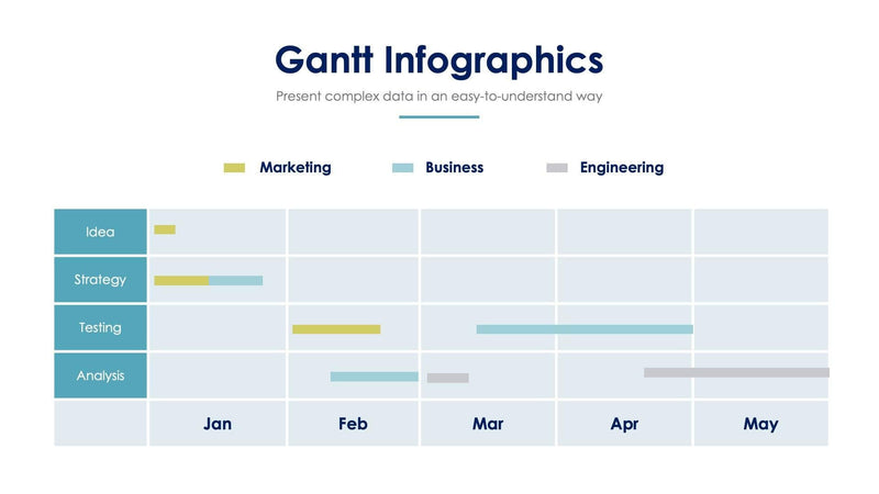Gantt Chart Slide Infographic Template S12032107 – Infografolio