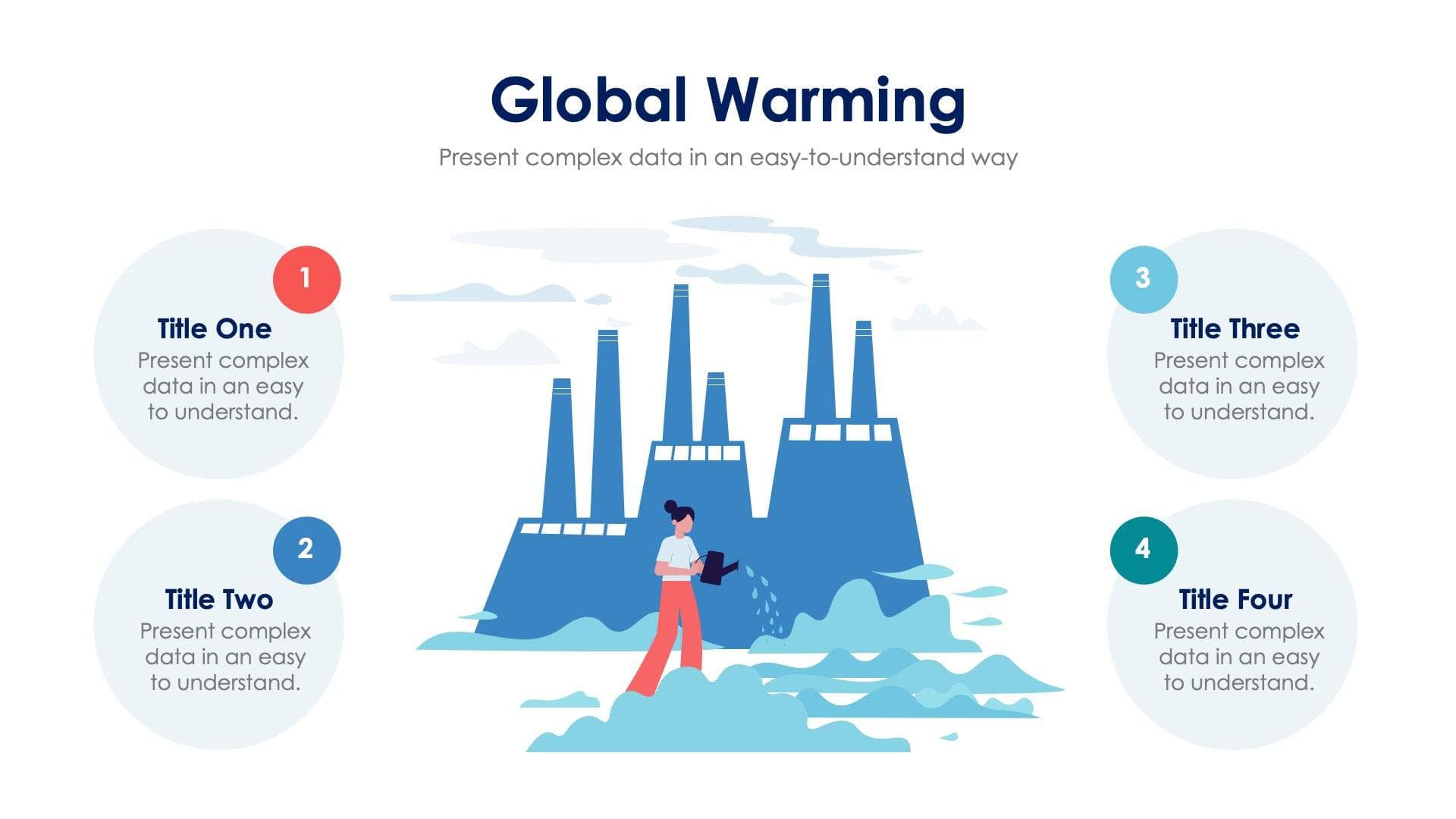 Global Warming Slide Infographic Template S02012304 | Infografolio