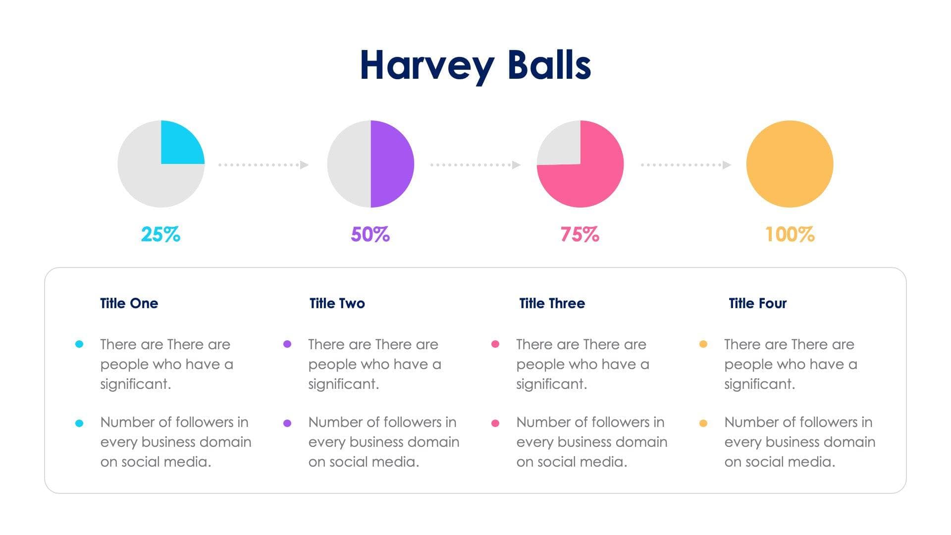 Harvey Balls Slide Infographic Template S06232307 | Infografolio