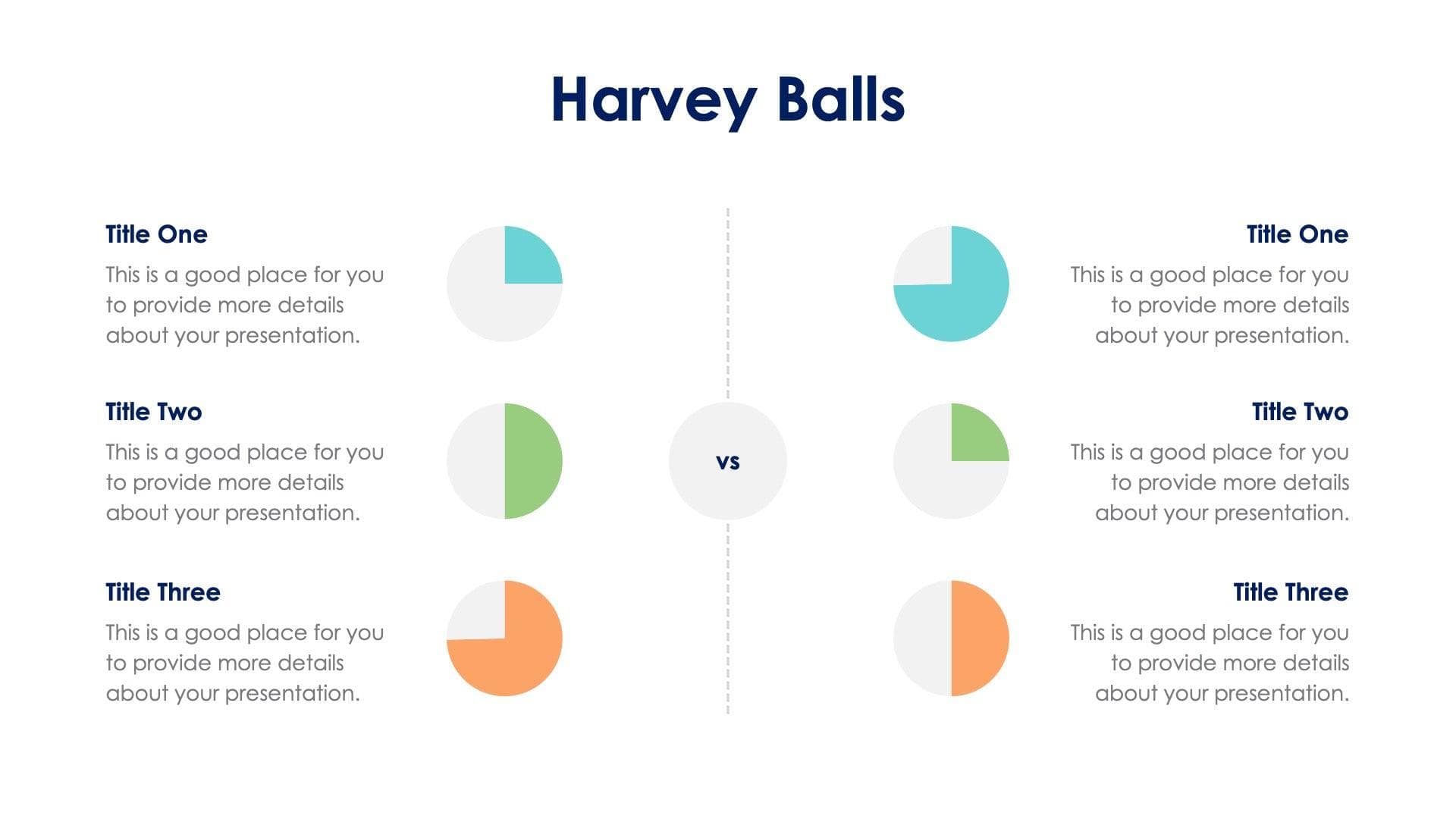Harvey Balls Slide Infographic Template S06232315 | Infografolio