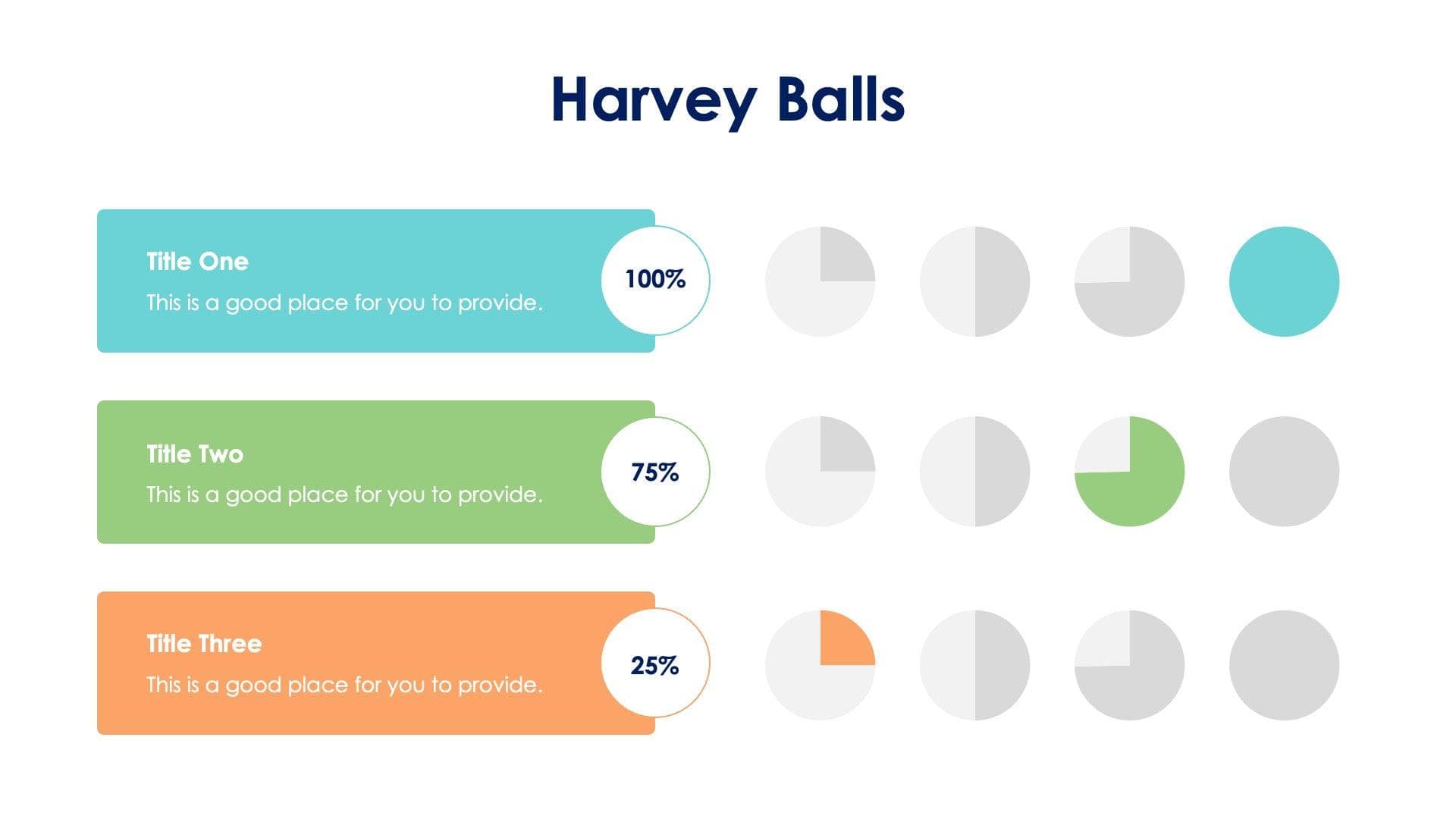 Harvey Balls Slide Infographic Template S06232319 | Infografolio
