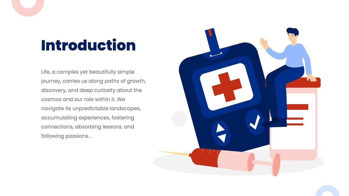Blue and Red Simple Diabetes Presentation Template S07192301 – Infografolio