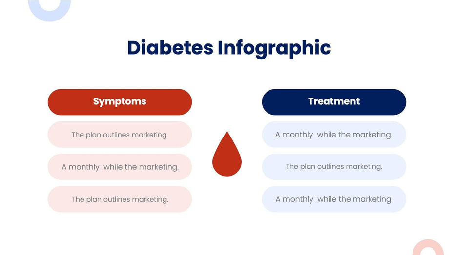 Blue and Red Simple Diabetes Presentation Template S07192301 – Infografolio