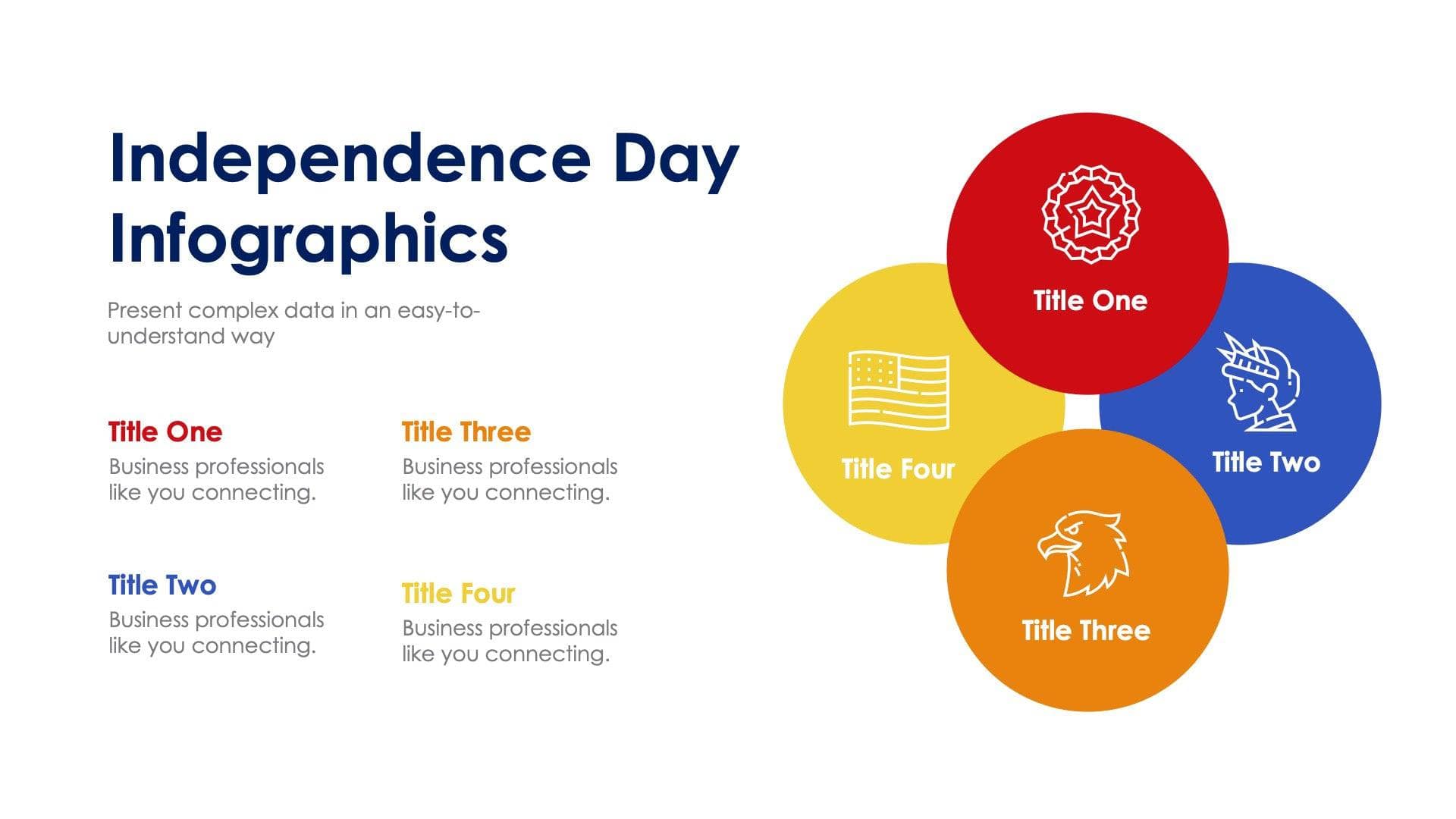 Independence Day Slide Infographic Template S12192302 | Infografolio