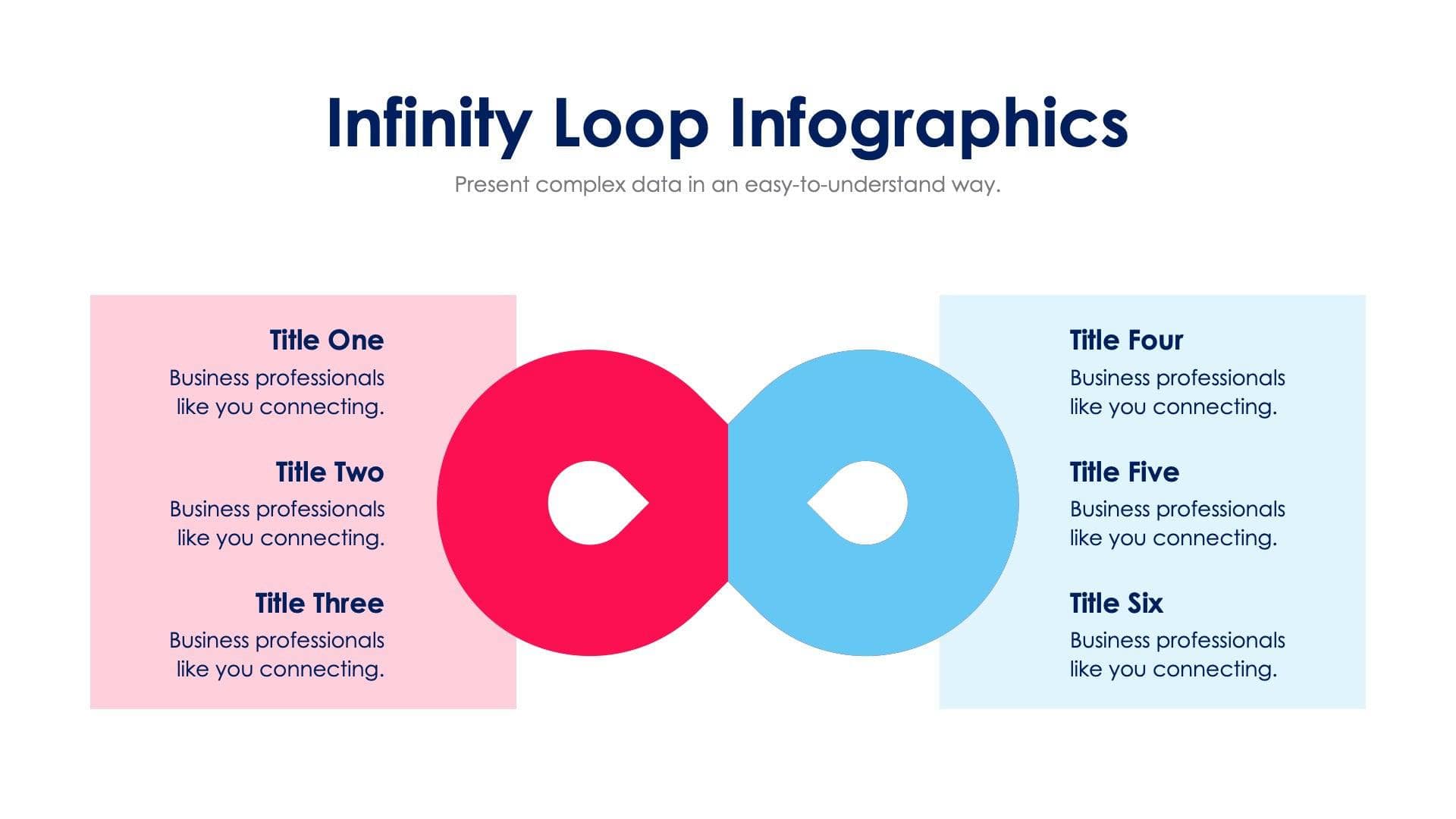 Infinity Loop Slide Infographic Template S03042404 | Infografolio