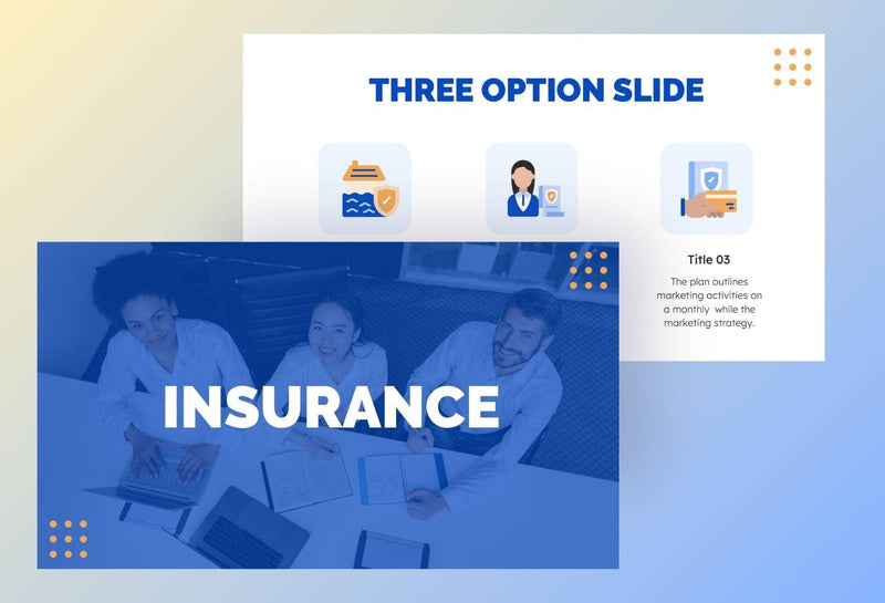 Insurance Presentation Template | Infografolio