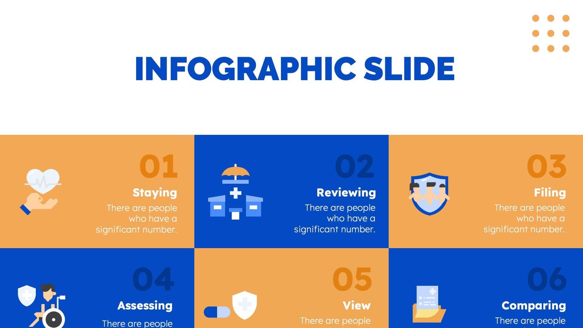 Insurance Presentation Template S09132301 | Infografolio