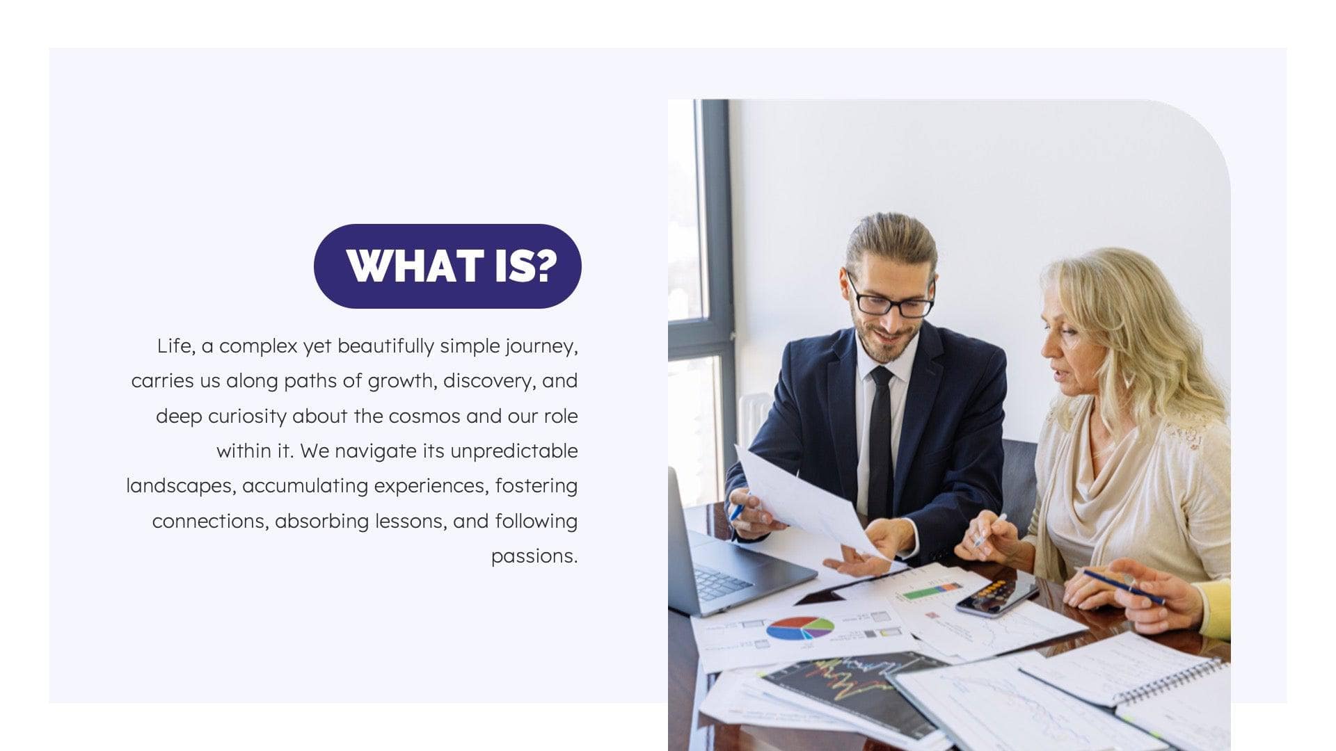 Life Insurance Presentation Template S09132301 | Infografolio