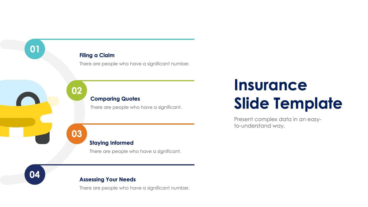Insurance Slide Infographic Template S09042306 – Infografolio
