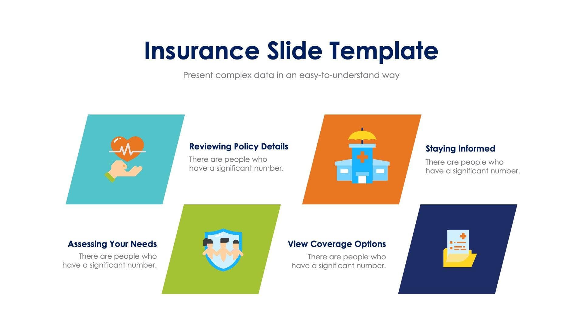 Insurance Slide Infographic Template S09042319 | Infografolio