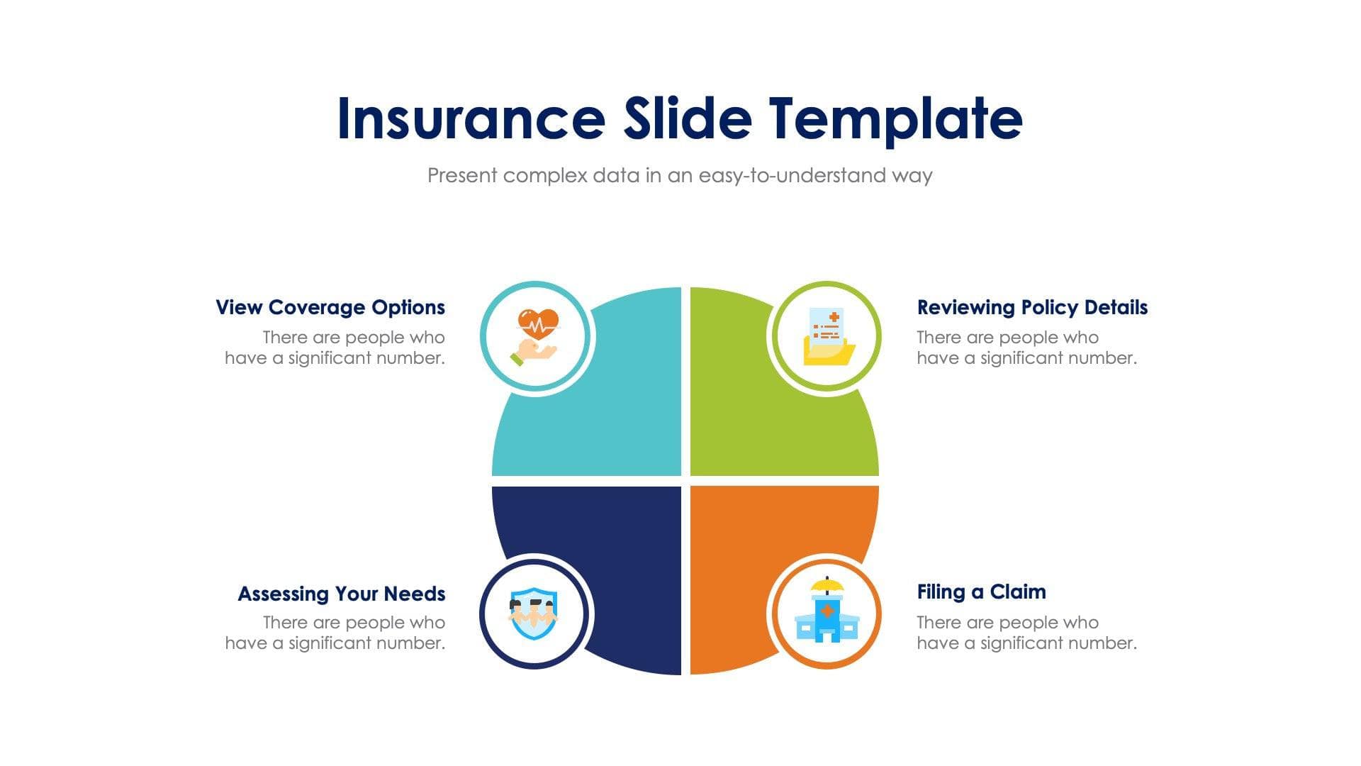 Insurance Slide Infographic Template S09042323 | Infografolio