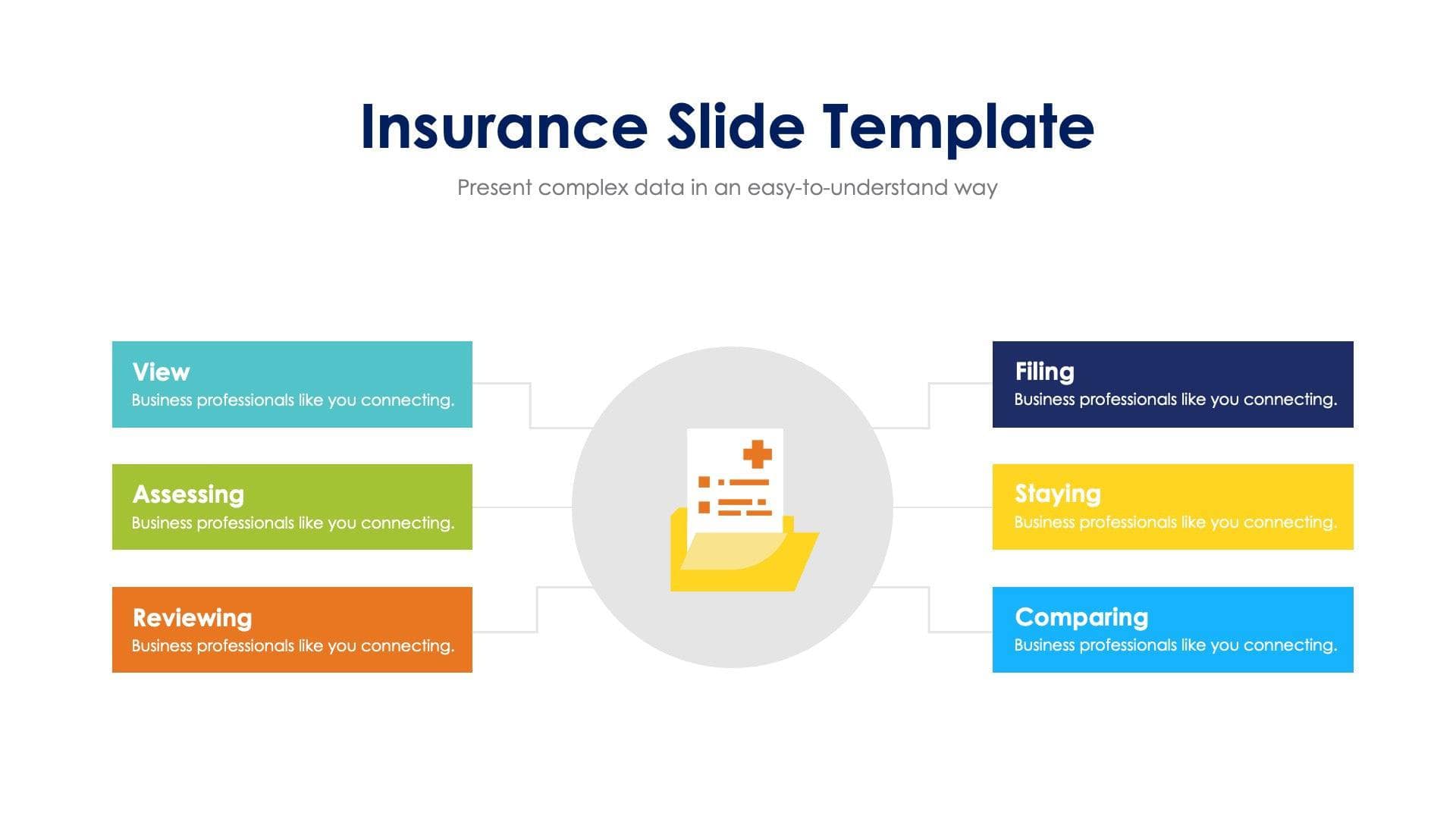 Insurance Slide Infographic Template S09042326 | Infografolio