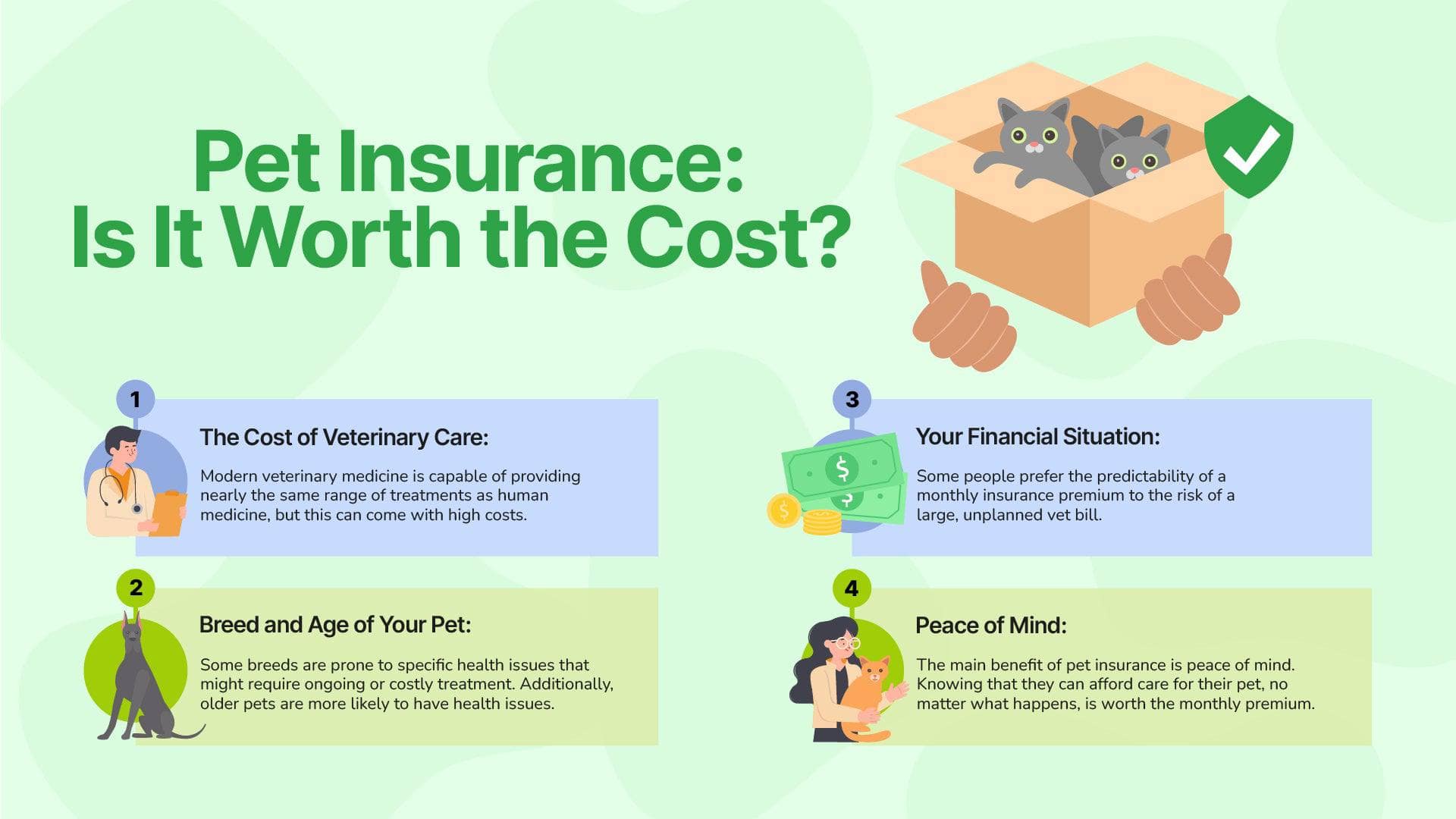 Pet Insurance Is it Worth the Cost Infographic Template | Infografolio