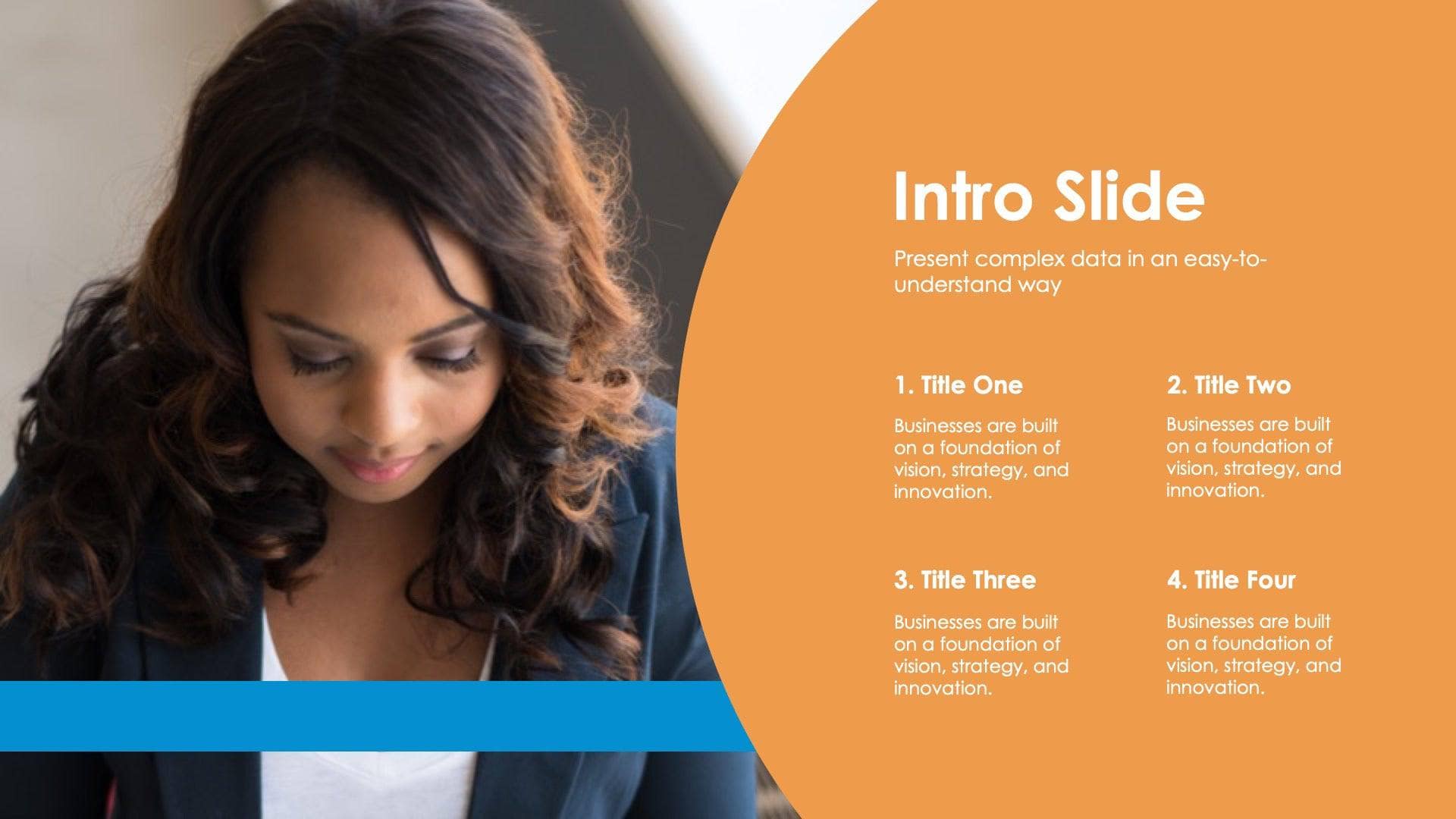 Intro Slide Infographic Template S12192302 | Infografolio