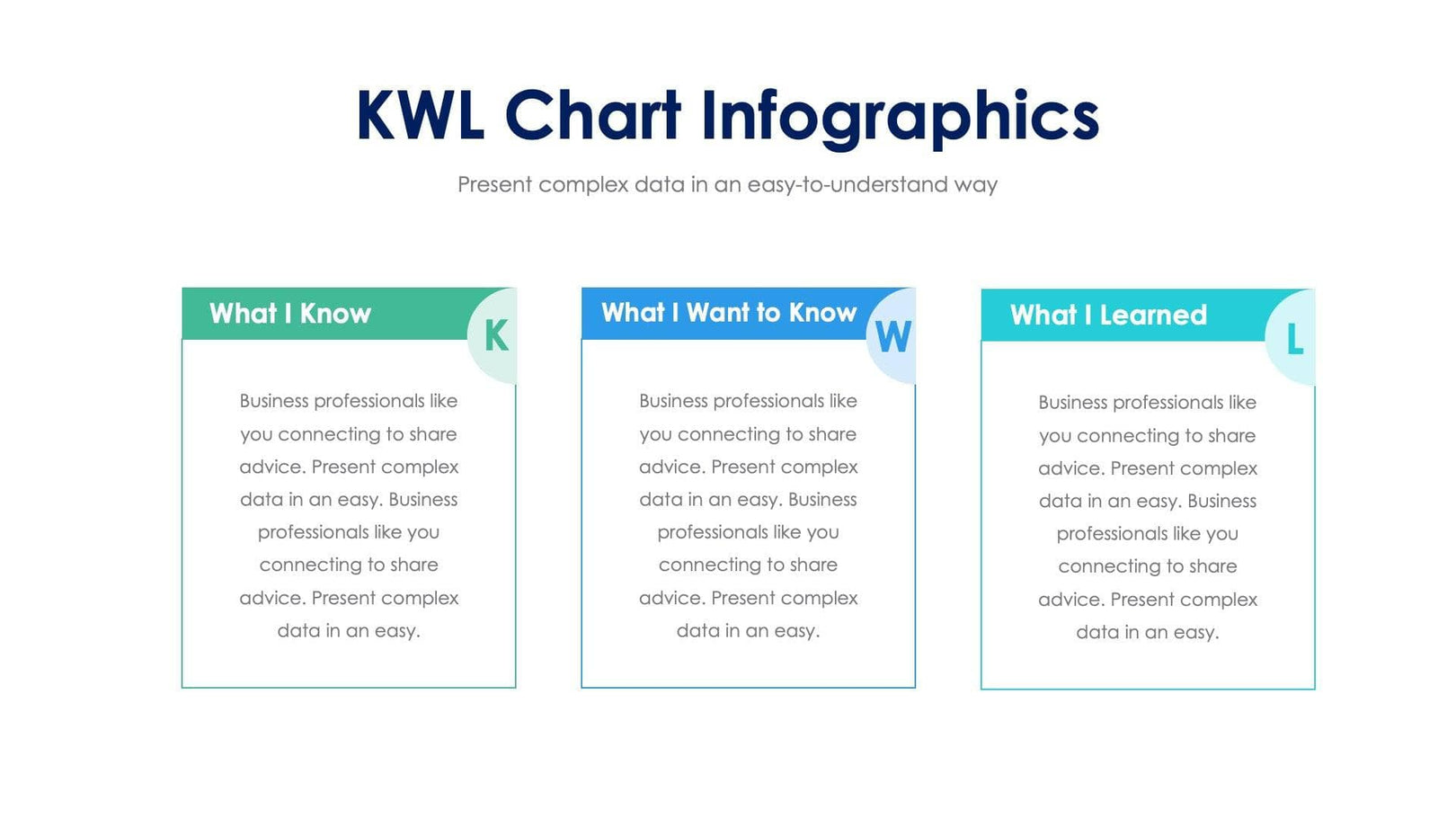 KWL Chart Slide Infographic Template S11272303 – Infografolio