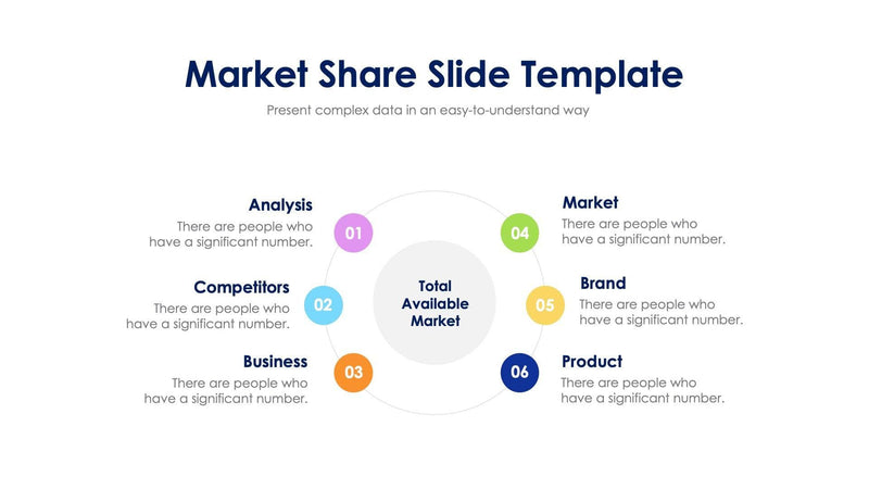 Market Share Slide Infographic Template S09042303 | Infografolio