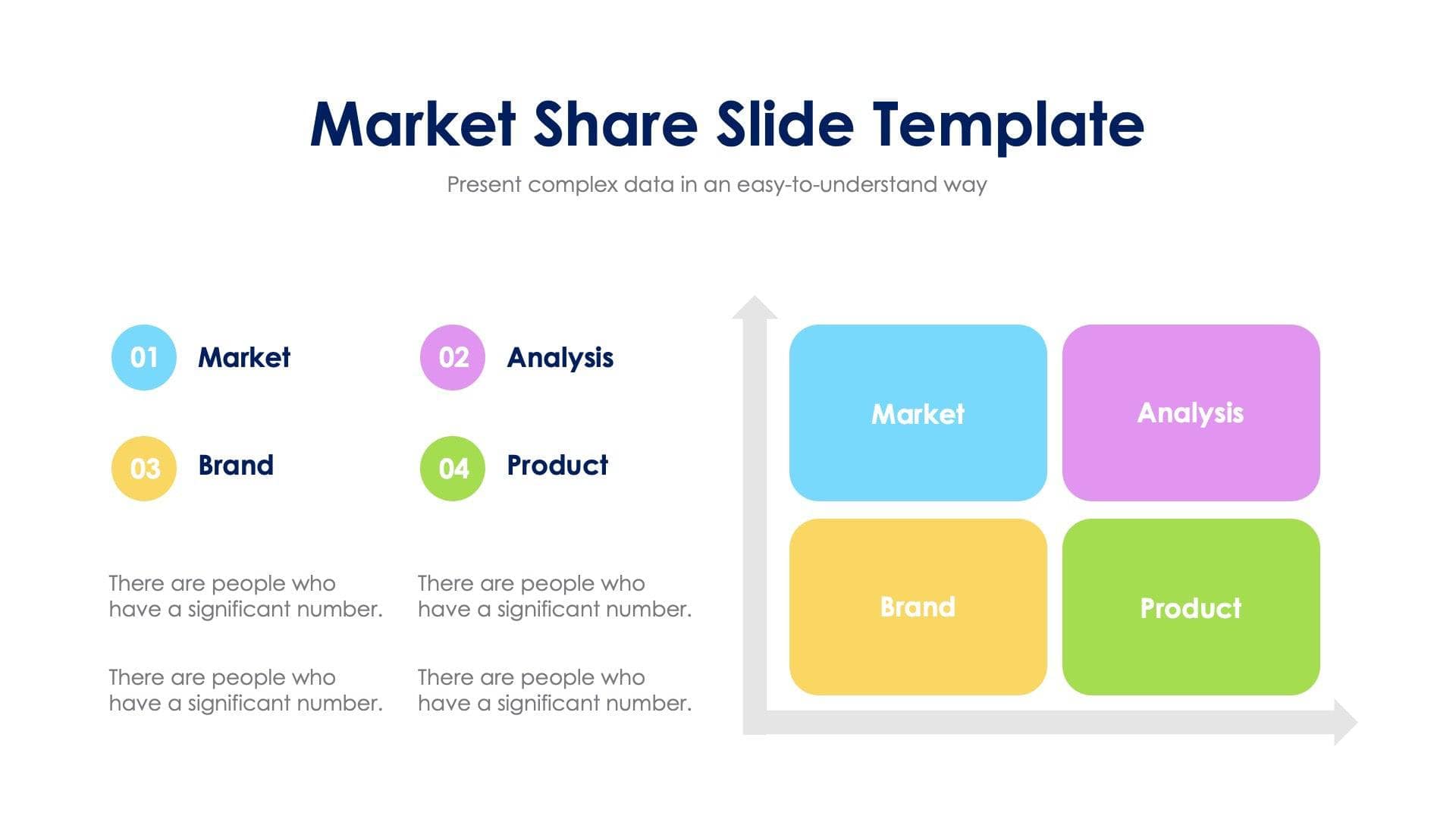 Market Share Slide Infographic Template S09042308 | Infografolio