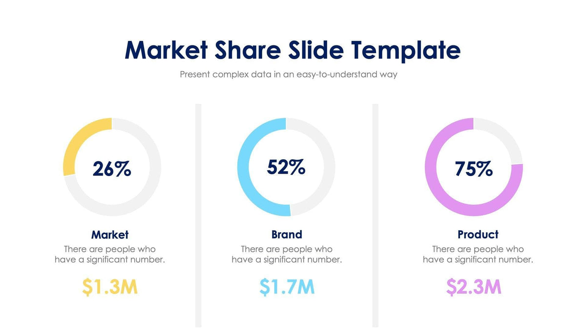 Market Share Slide Infographic Template S09042309 – Infografolio