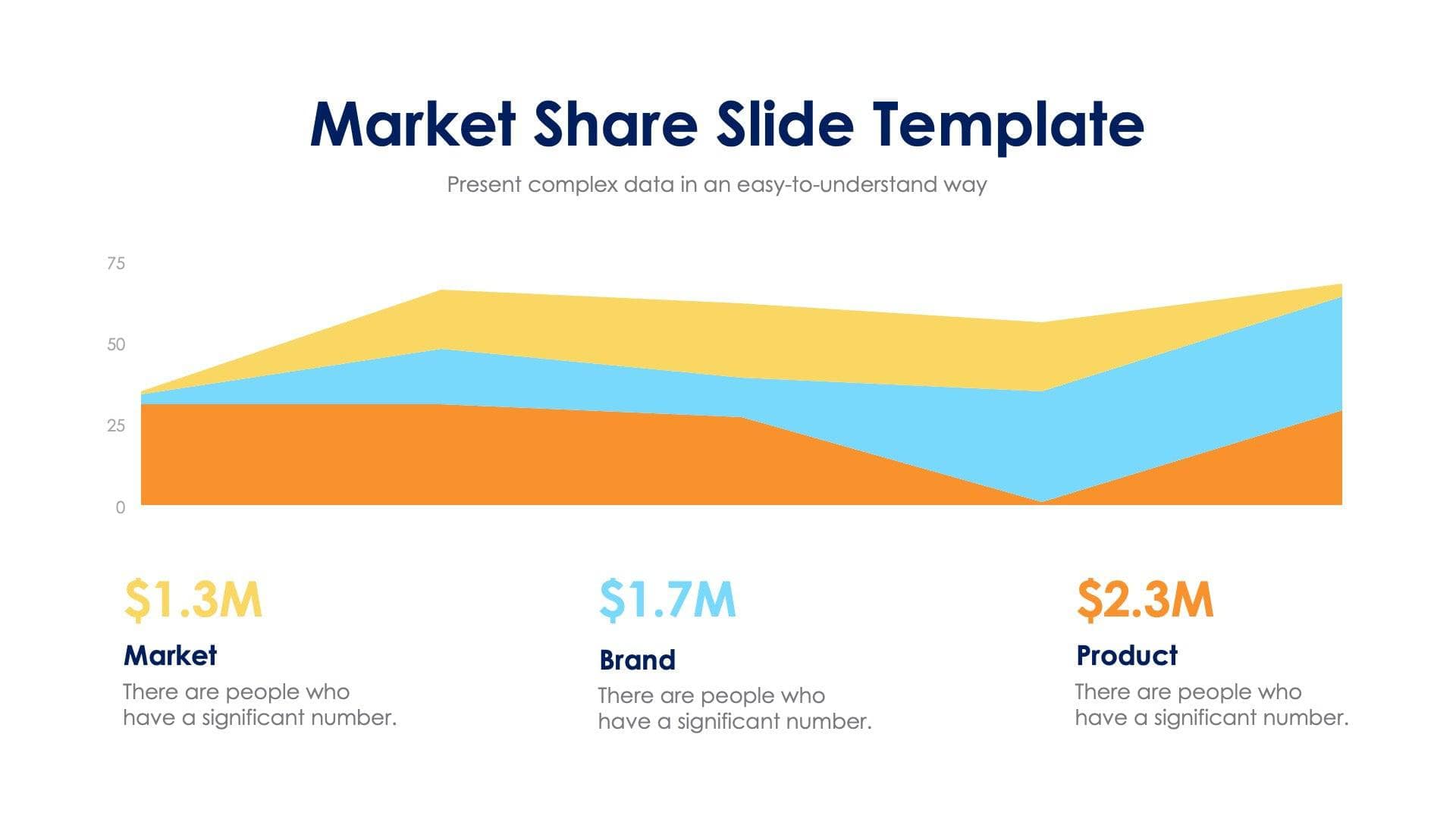 Market Share Slide Infographic Template S09042310 | Infografolio