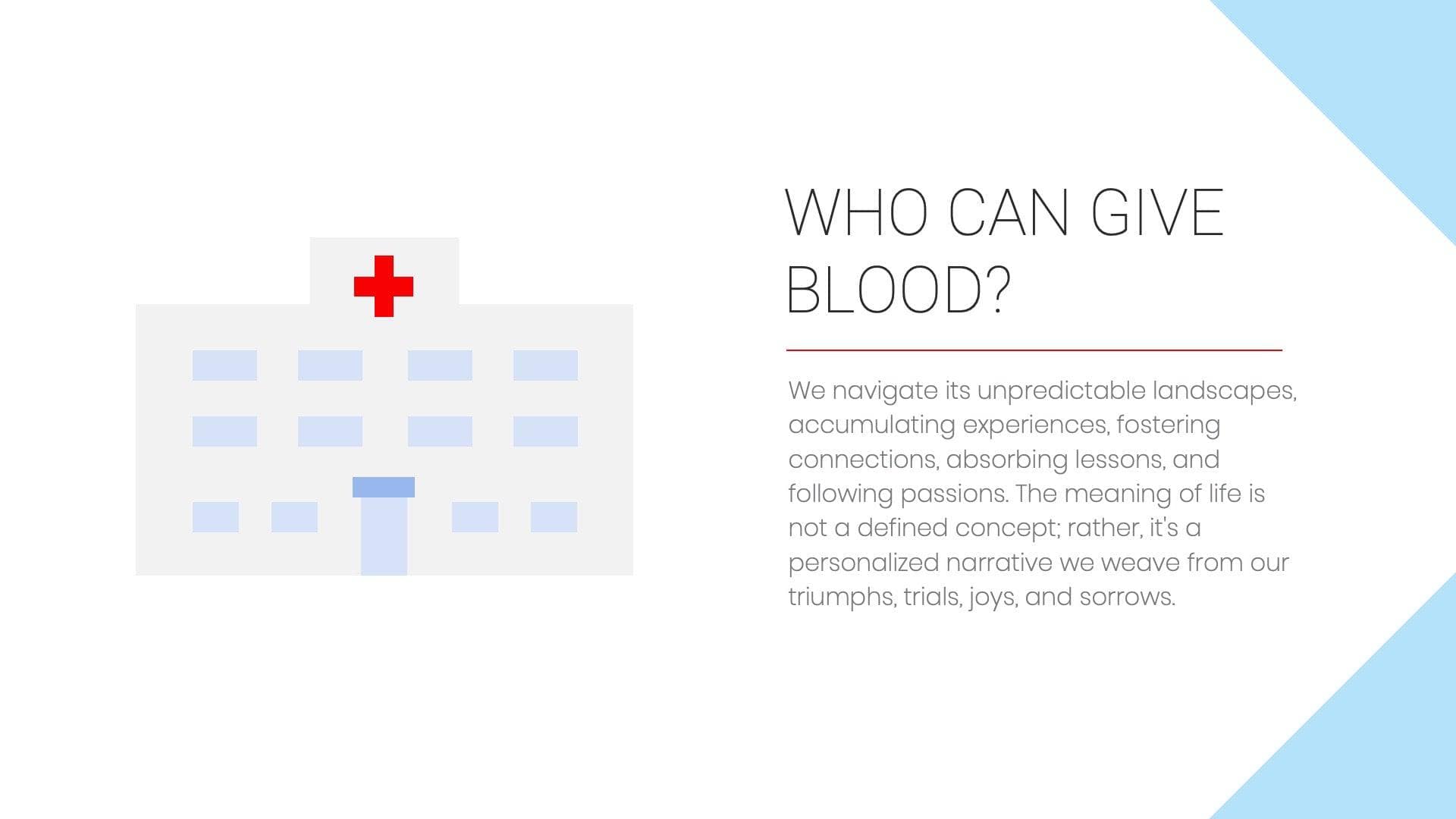 Blood Donation Presentation Template S07312301 | Infografolio