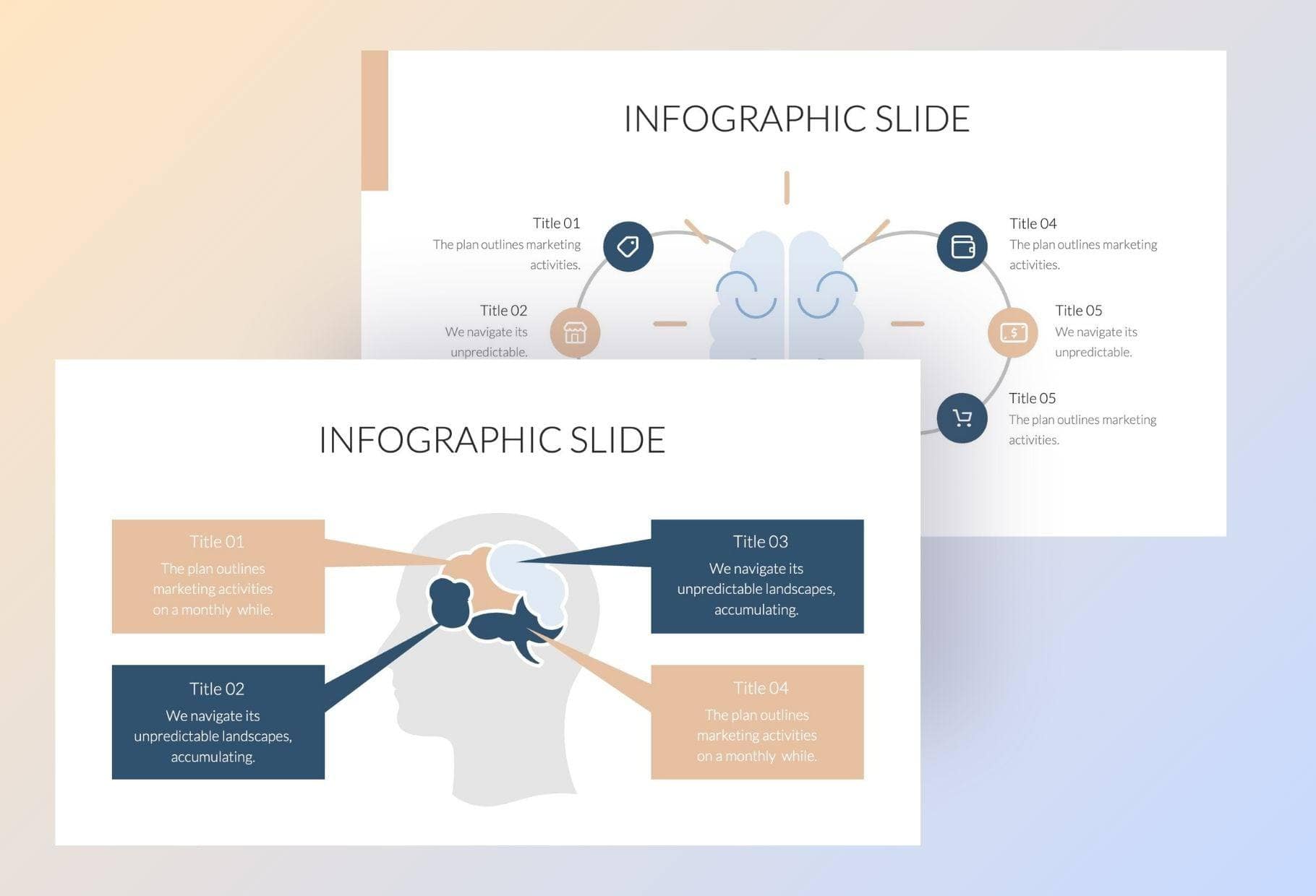 Brain Presentation Template S08152301 | Infografolio