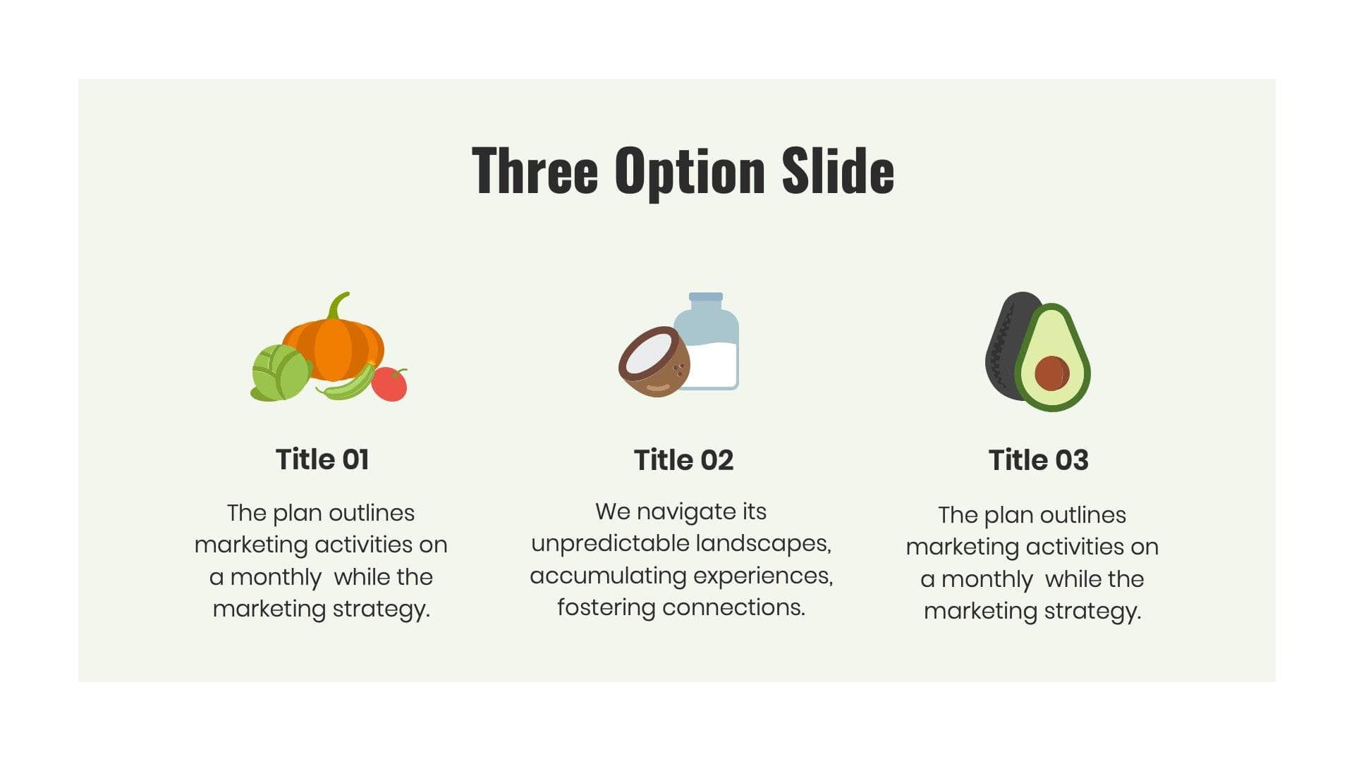 Healthy Lifestyle Presentation Template S08072301 | Infografolio