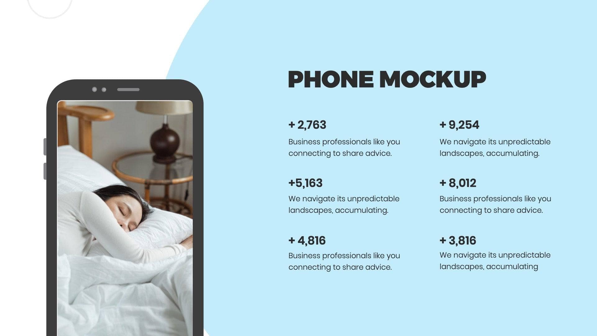 Insomnia Presentation Template S08142301 | Infografolio