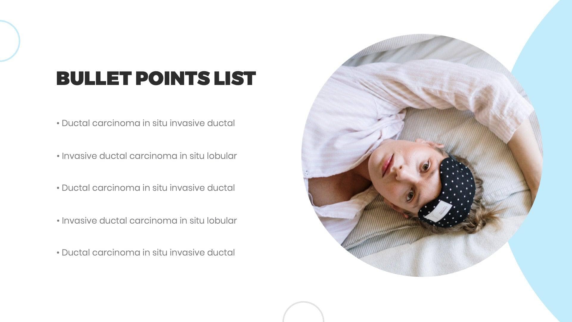 Insomnia Presentation Template S08142301 | Infografolio