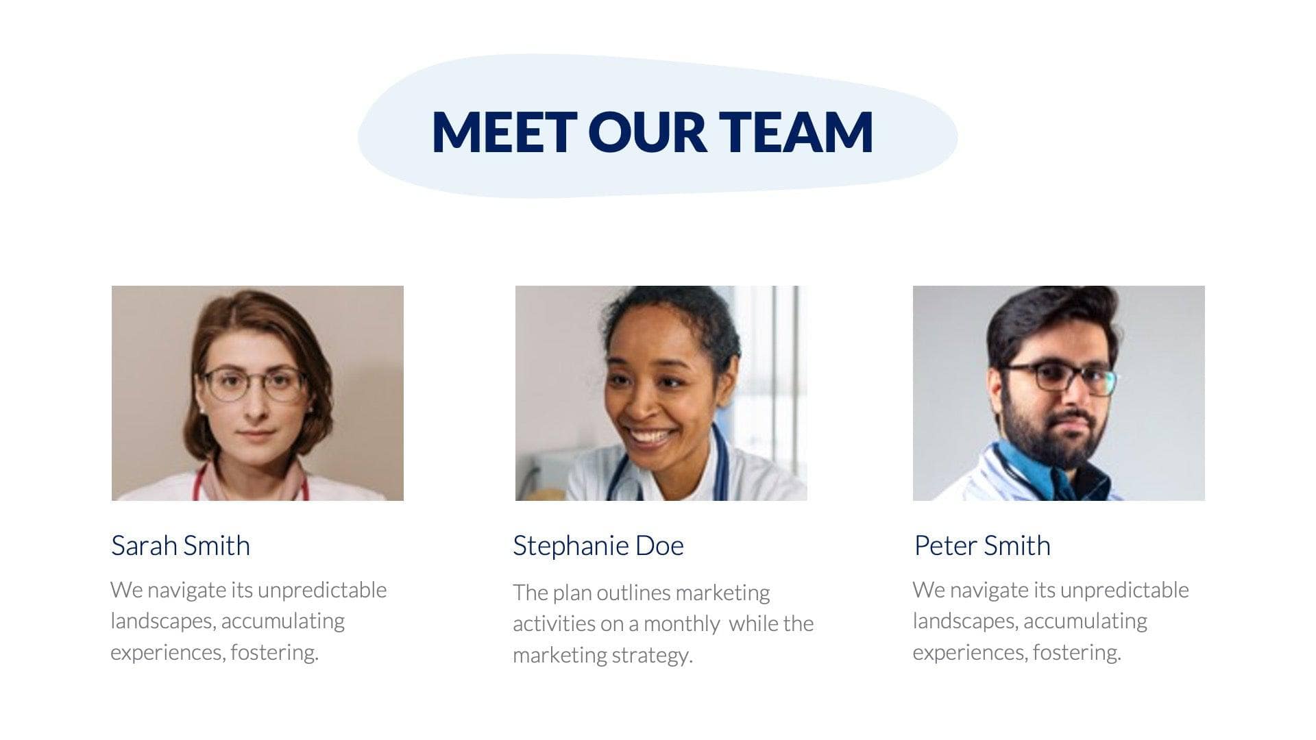 Ophthalmology Presentation Template S08202301 | Infografolio