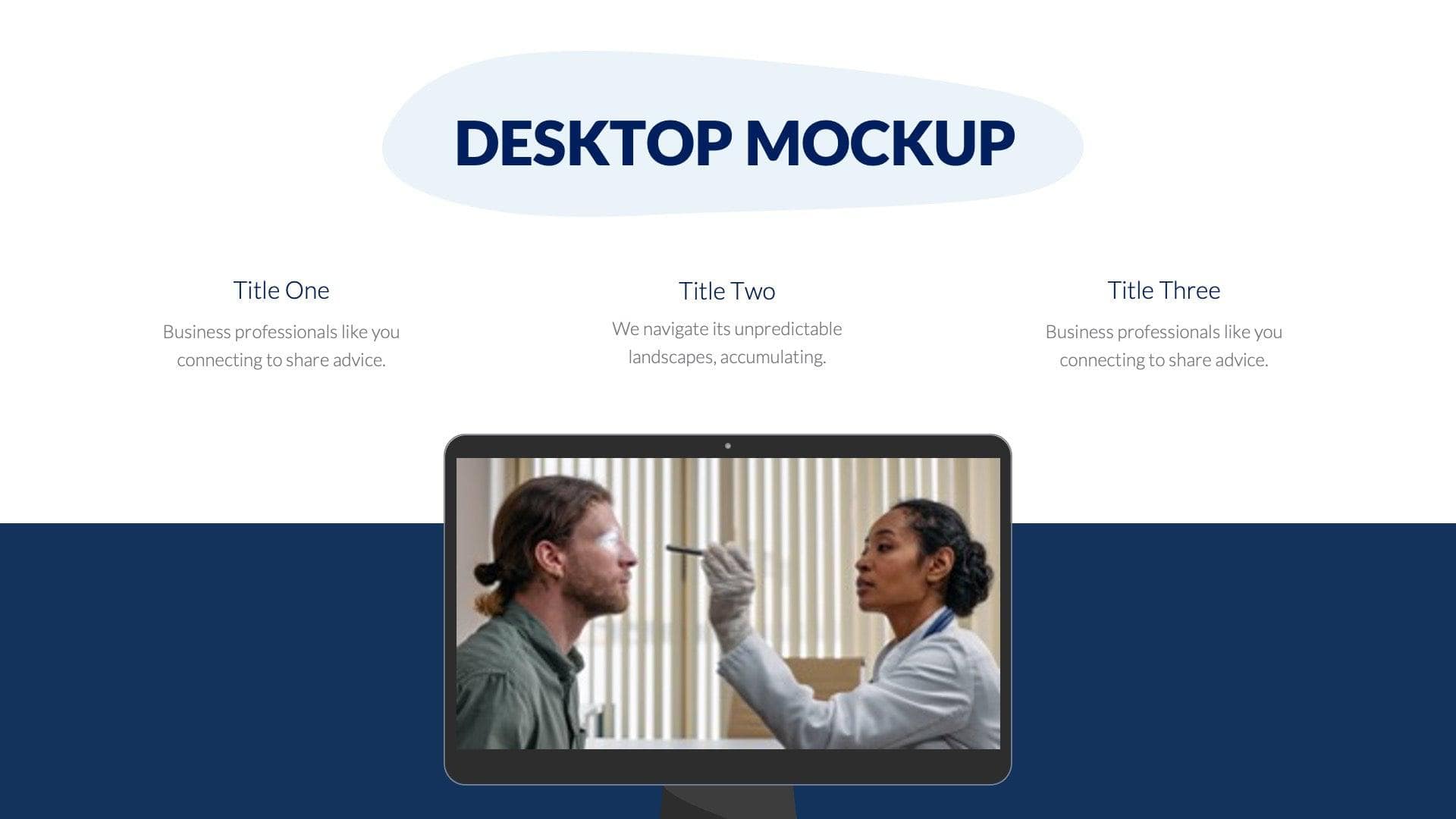 Ophthalmology Presentation Template S08202301 | Infografolio