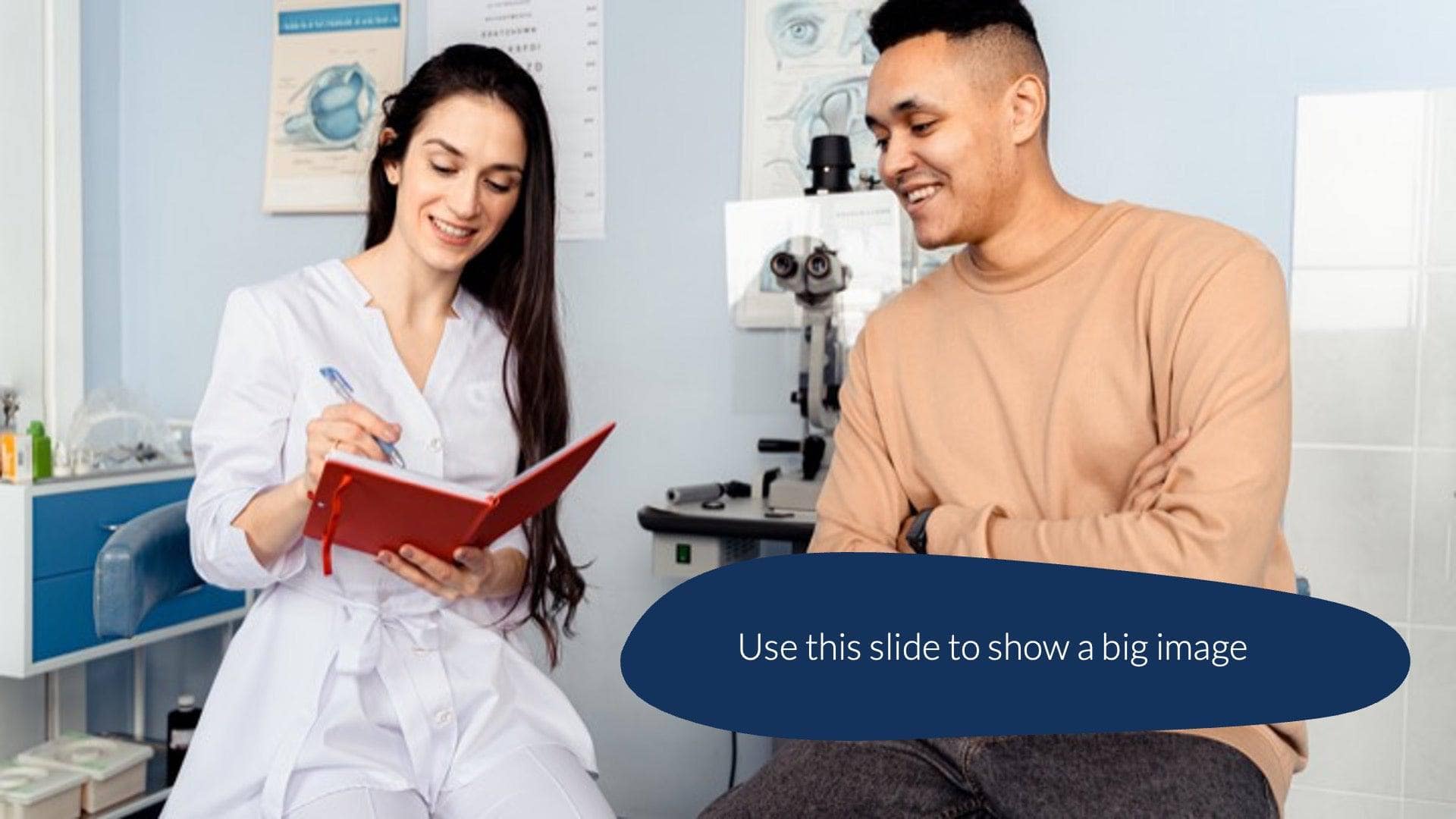 Ophthalmology Presentation Template S08202301 | Infografolio