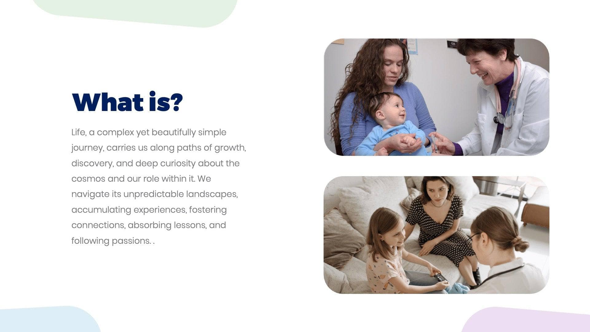 Pediatrics Presentation Template S08102301 | Infografolio