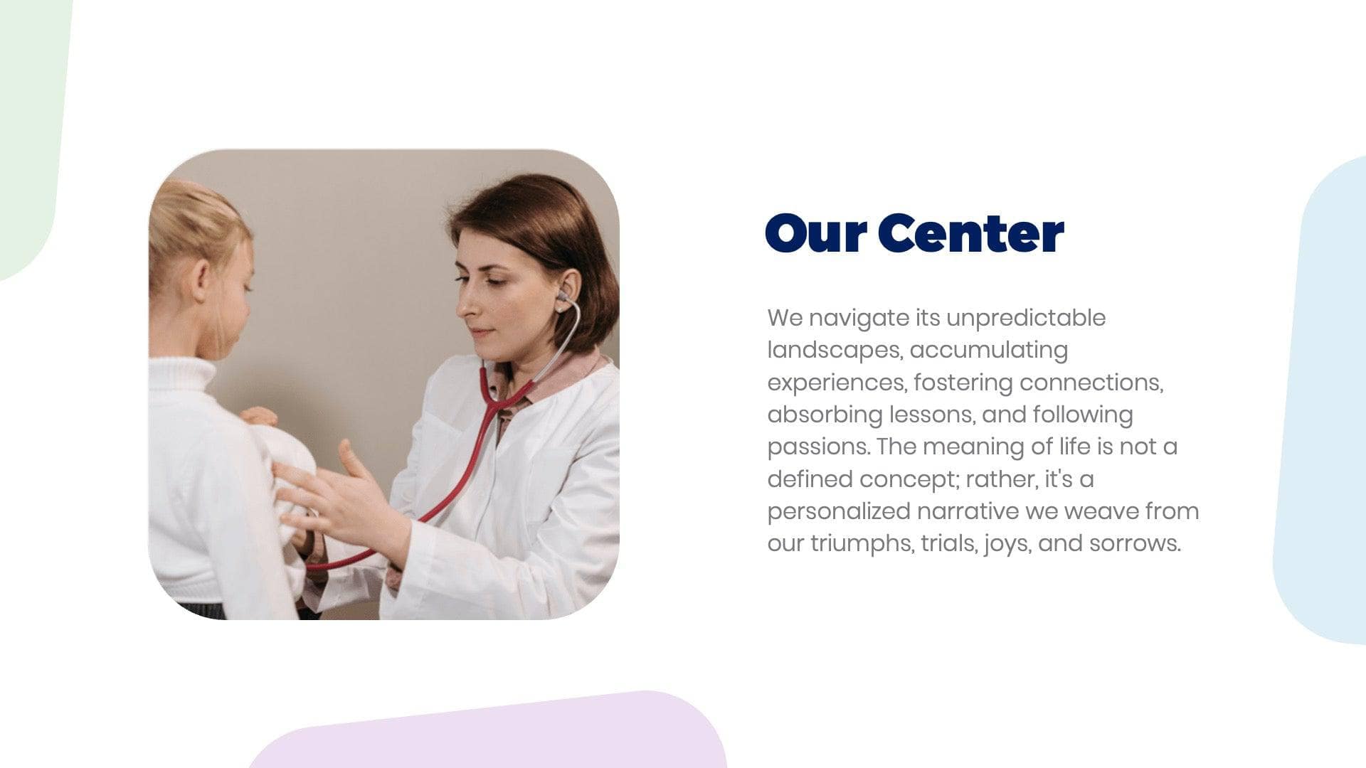 Pediatrics Presentation Template S08102301 | Infografolio