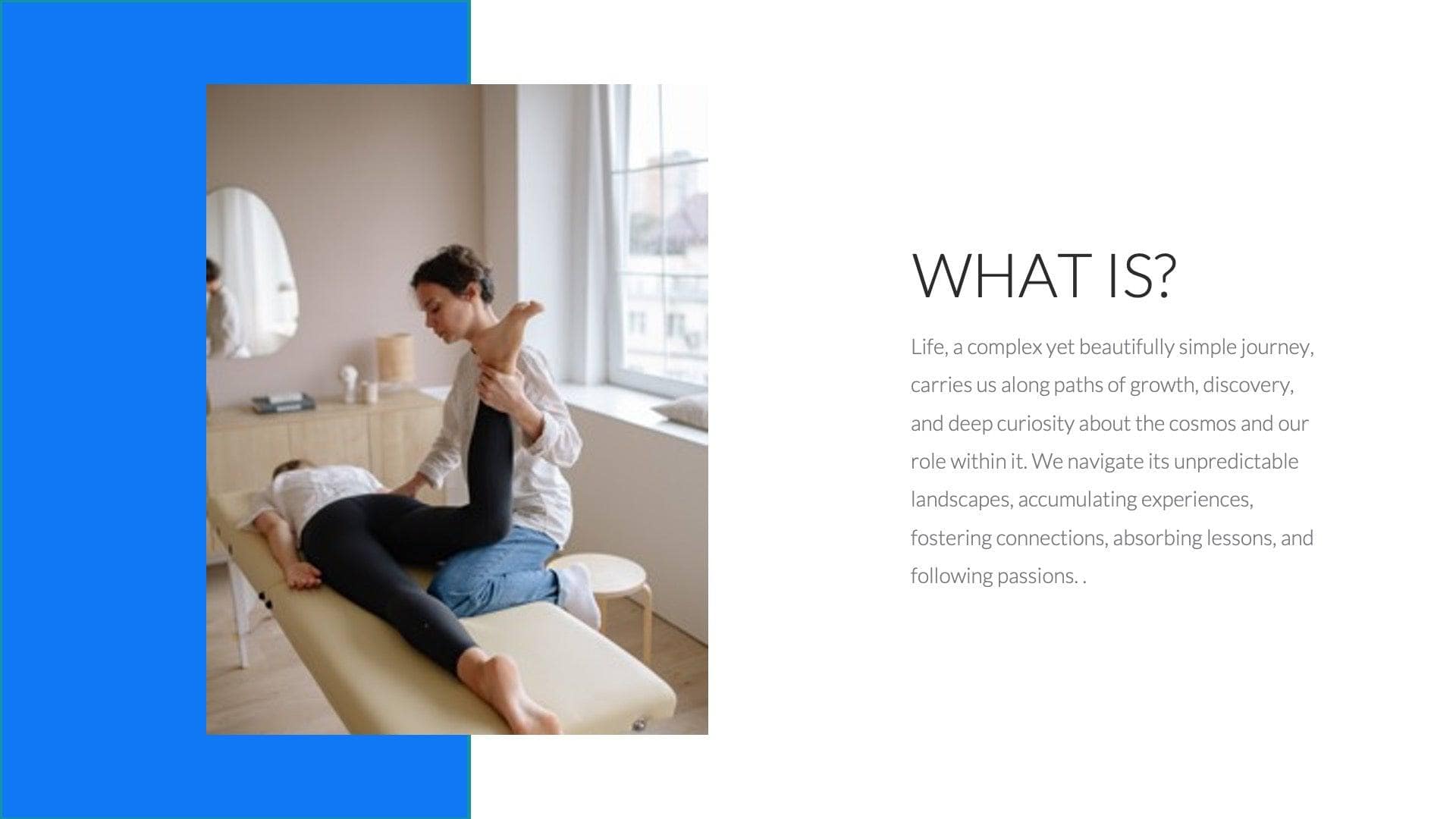 Physiotherapy Presentation Template S08142301 | Infografolio