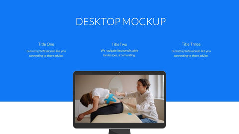 Physiotherapy Presentation Template S08142301 – Infografolio