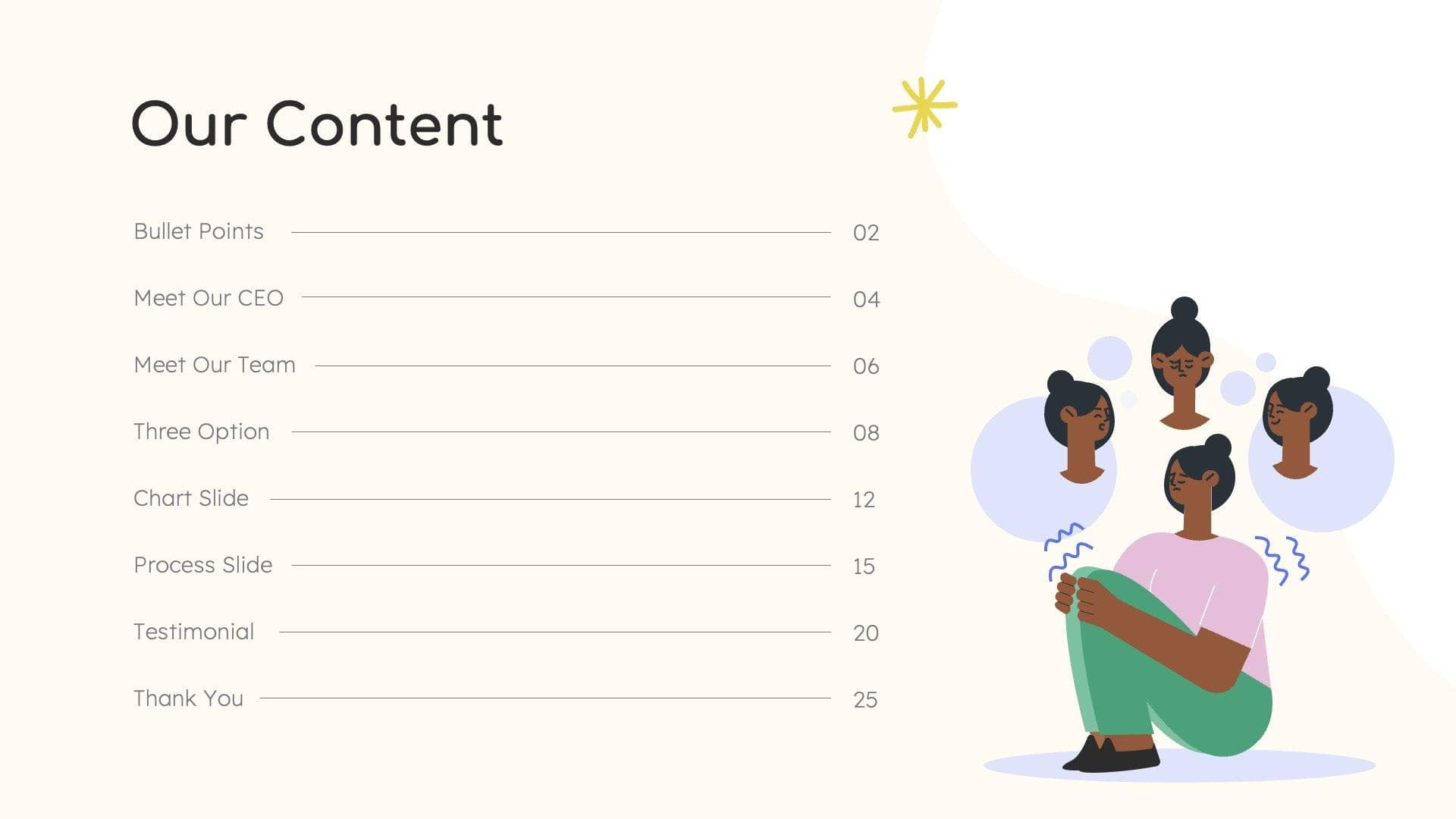 Mental Disorders Presentation Template S10202301 | Infografolio