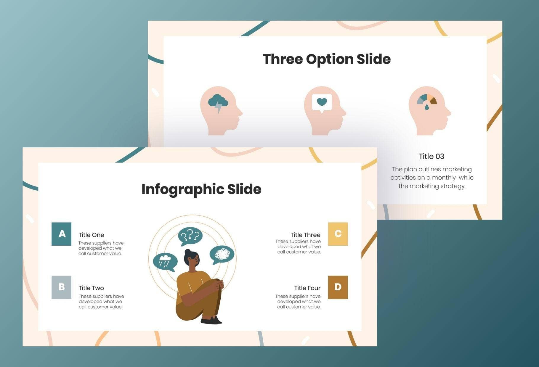 Social Anxiety Presentation Template S10202301 | Infografolio