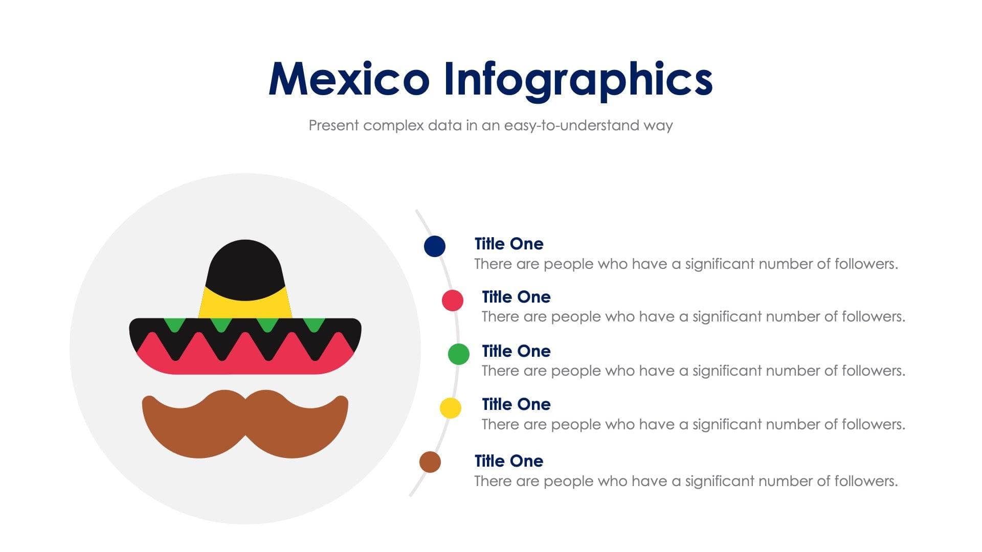 Mexico Slide Infographic Template S12202304 | Infografolio