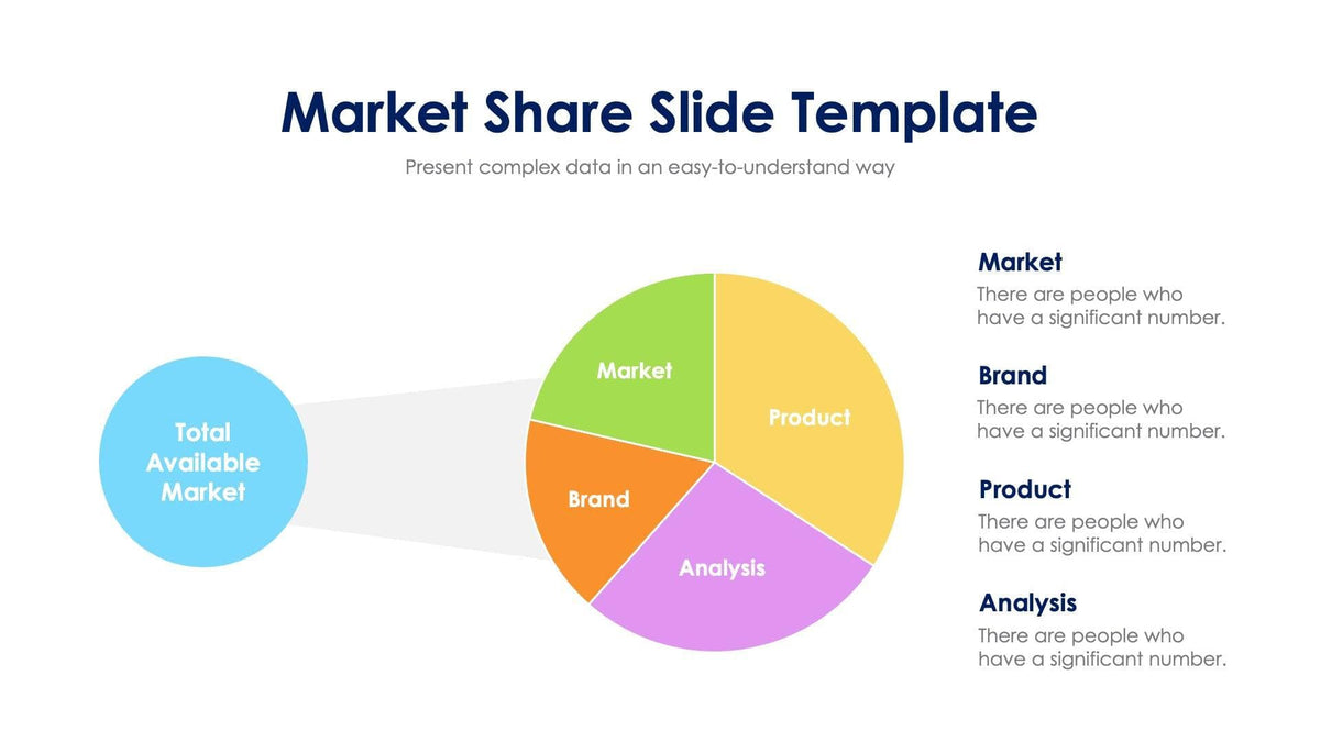 Market Share Slide Infographic Template S09042301 – Infografolio