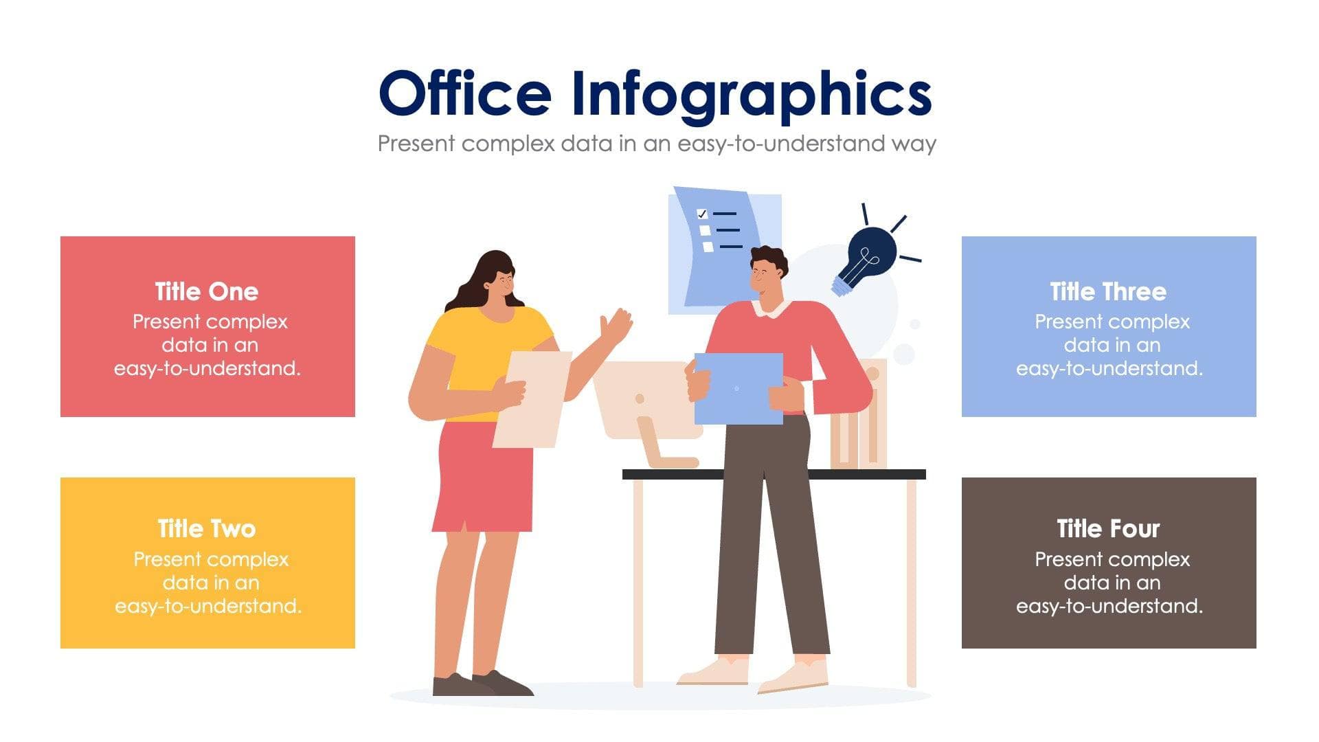 Infographic Template Office