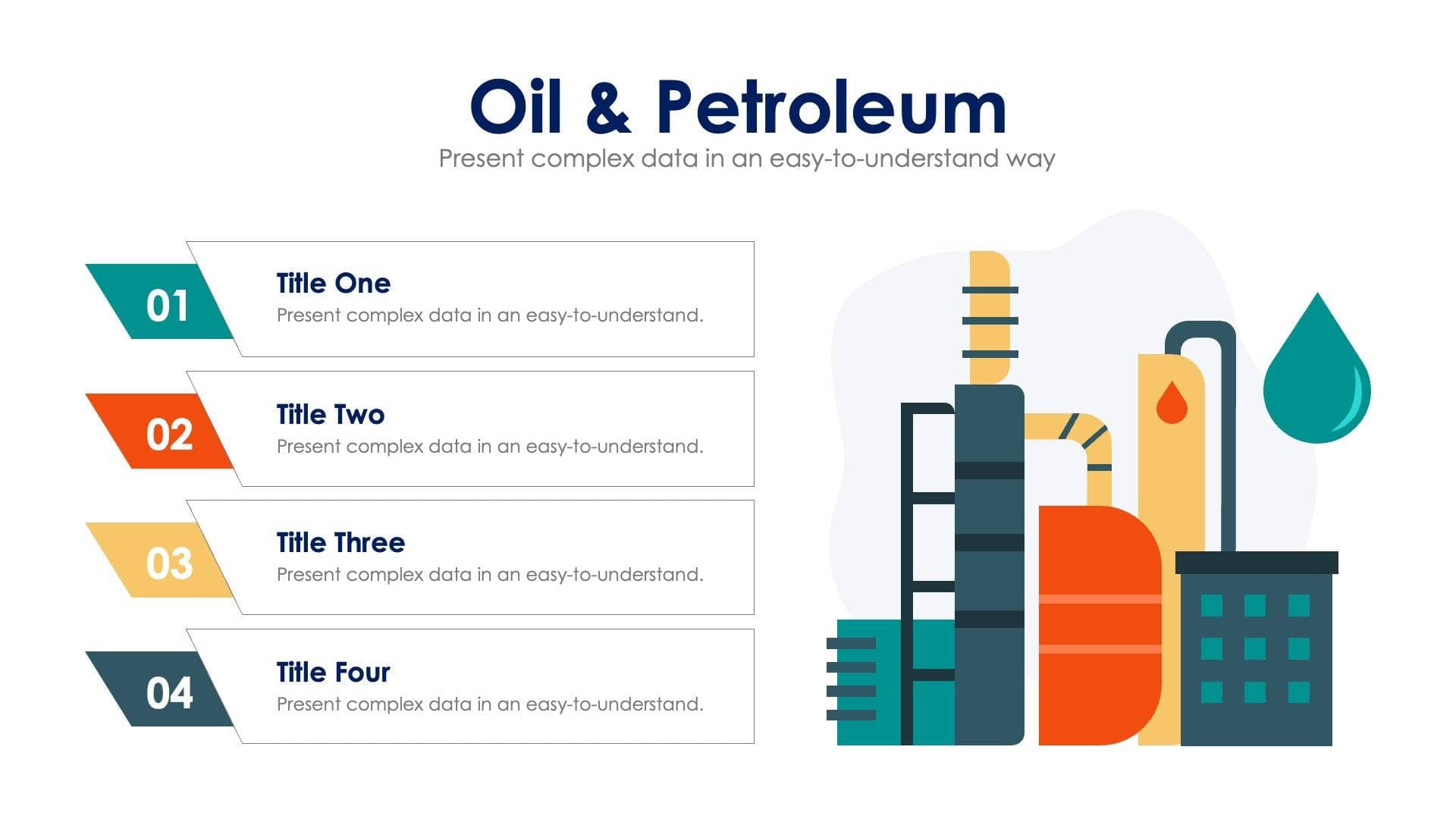 Oild And Petroleum Slide Infographic Template S01132302 – Infografolio