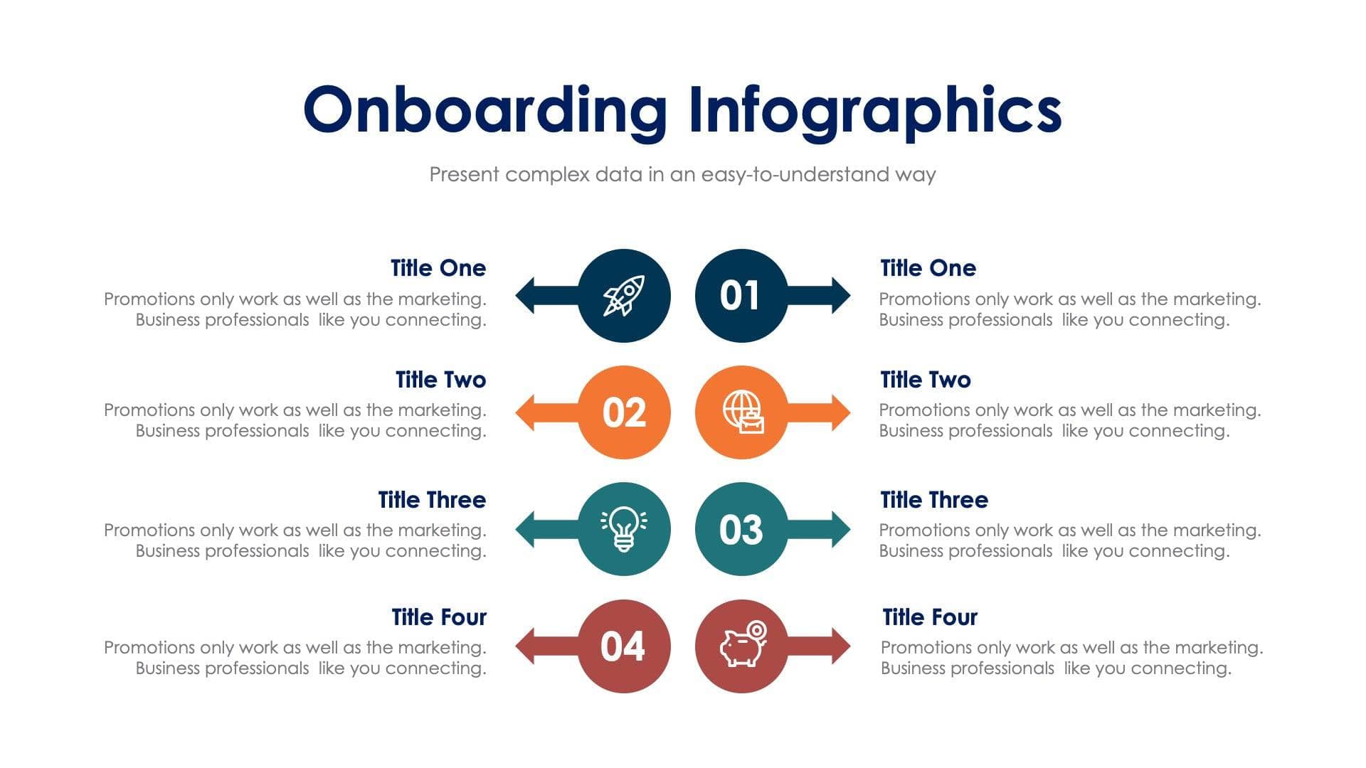 Onboarding Slide Infographic Template S12202301 | Infografolio