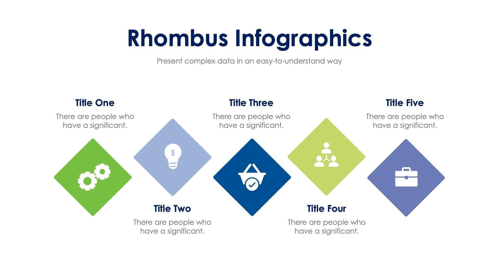 Rhombus Infographic Template S01182401 – Infografolio