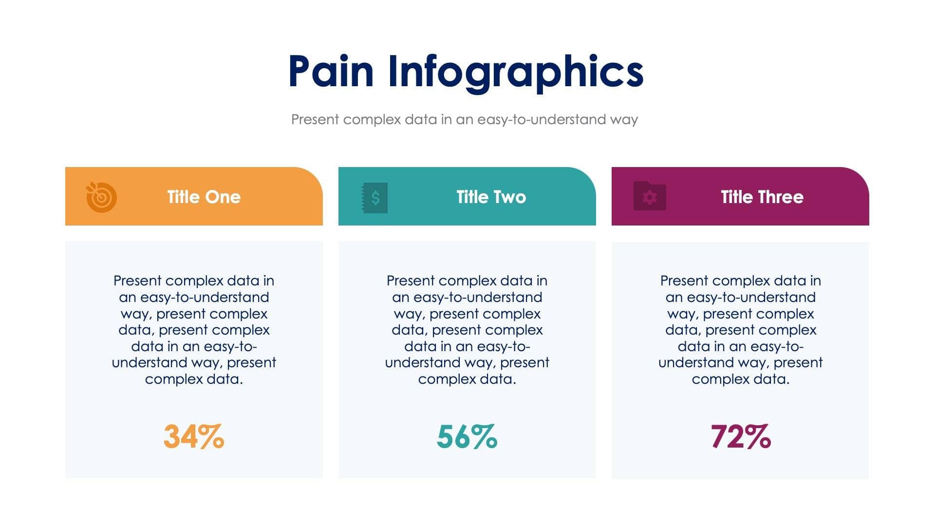 Pain Slide Infographic Template S12202302 | Infografolio