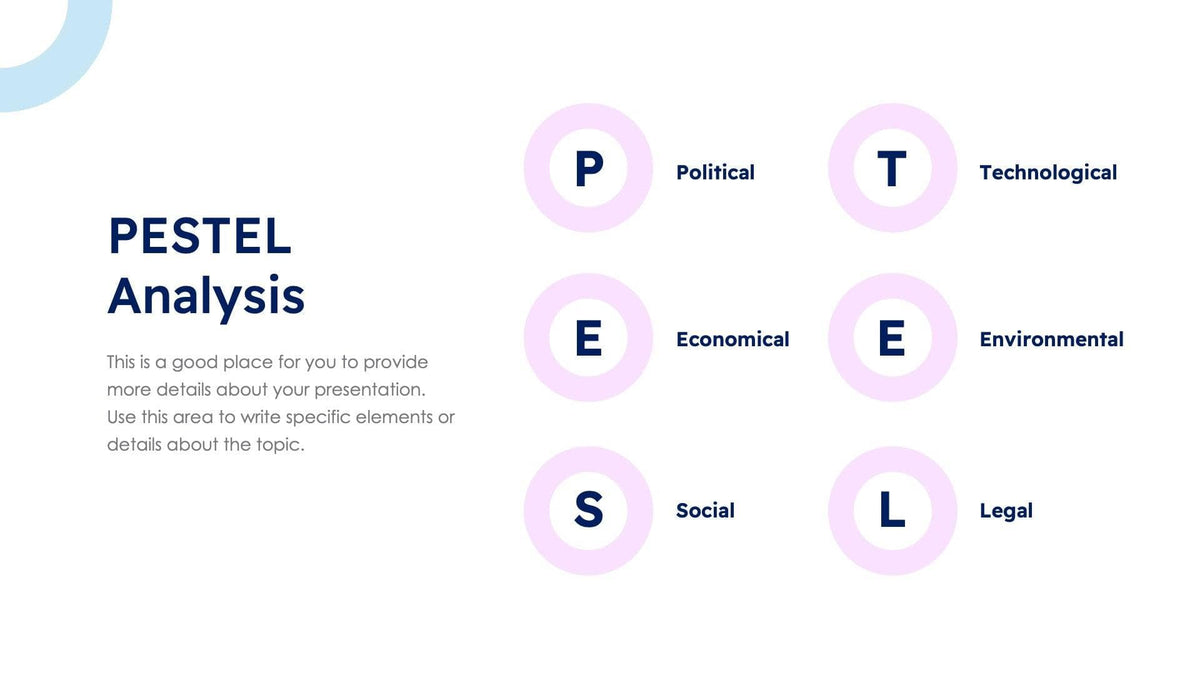 PESTEL Analysis Slide Template S10172201 – Infografolio