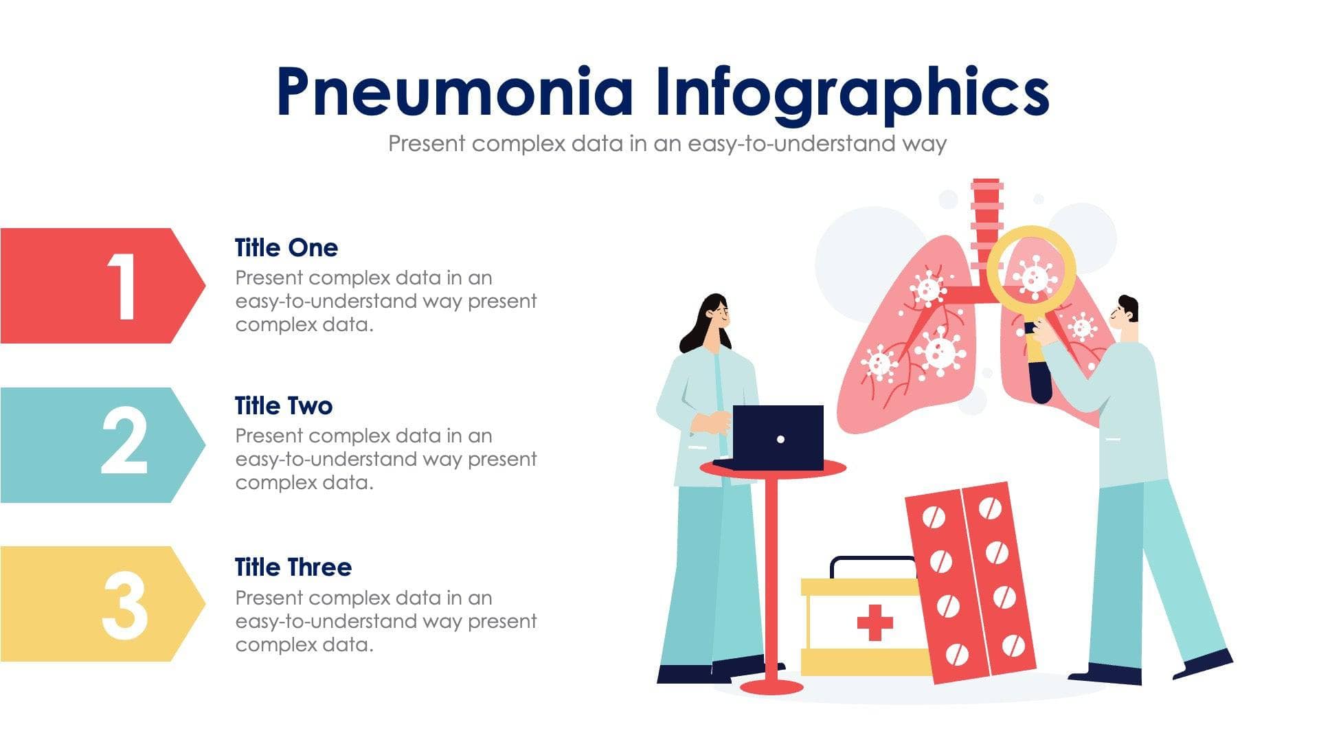 Pneumonia Slide Infographic Template S01272308 | Infografolio