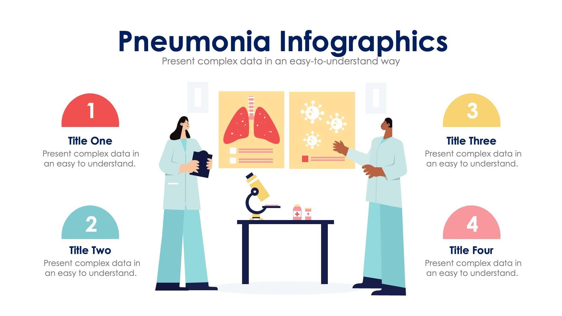 Pneumonia Slide Infographic Template S01272309 | Infografolio