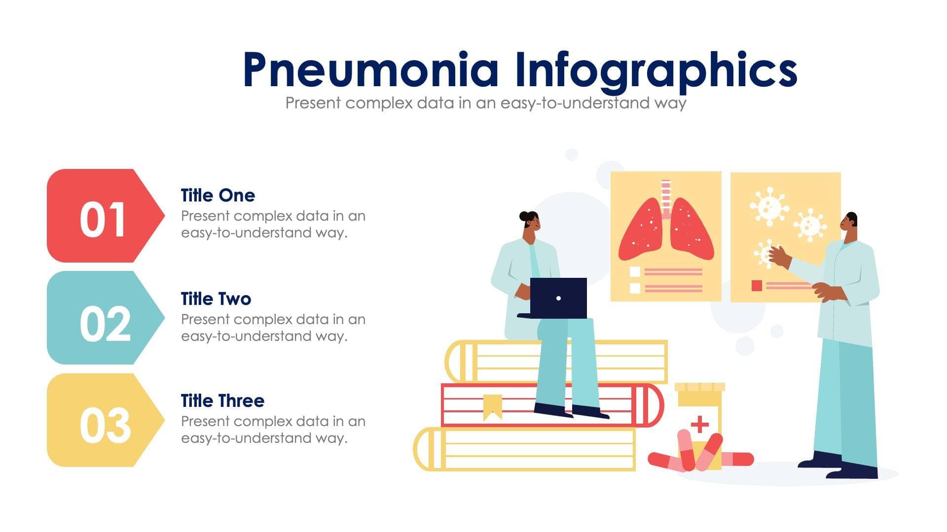 Pneumonia Slide Infographic Template S01272310 | Infografolio